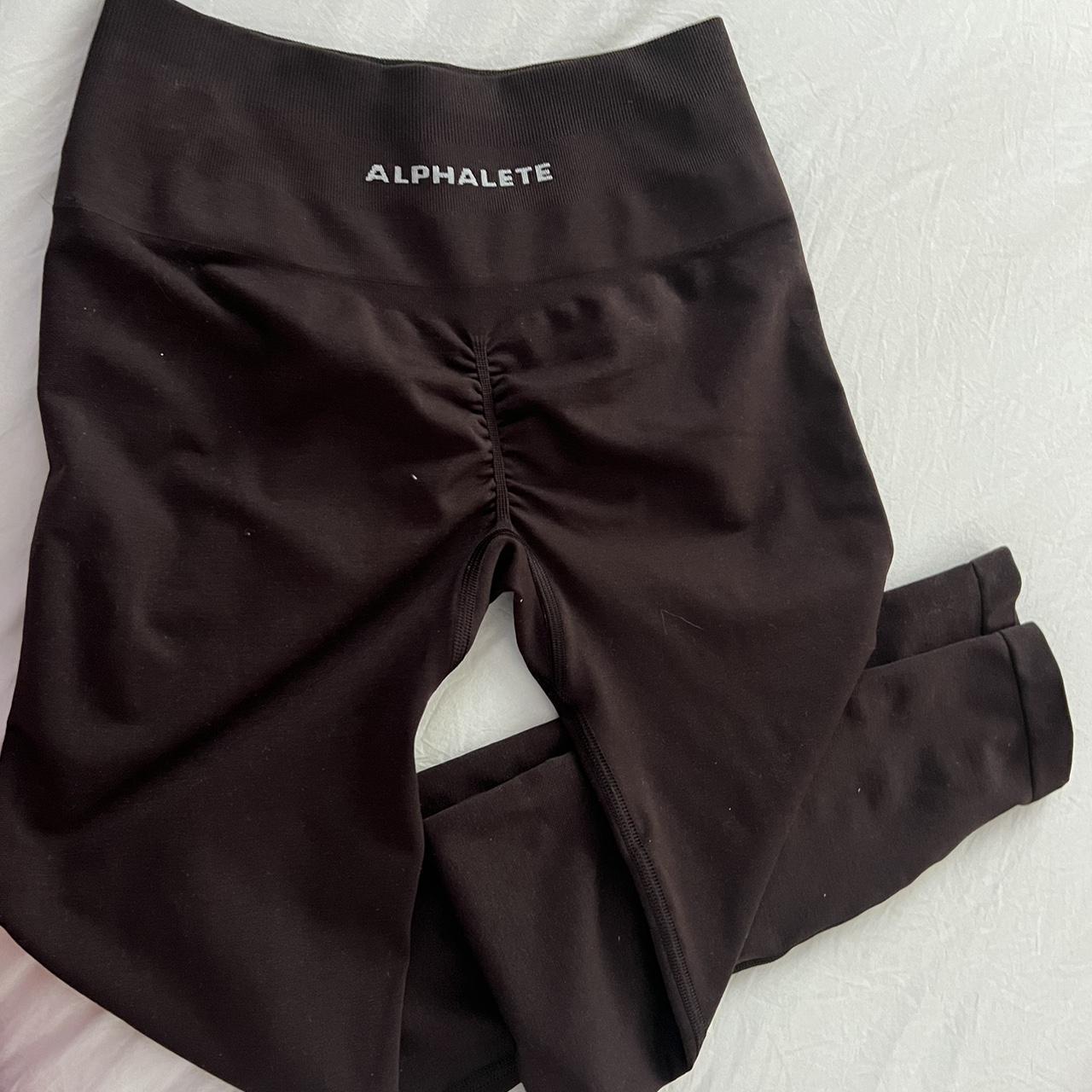 dark brown alphalete amplify #alphalete - Depop