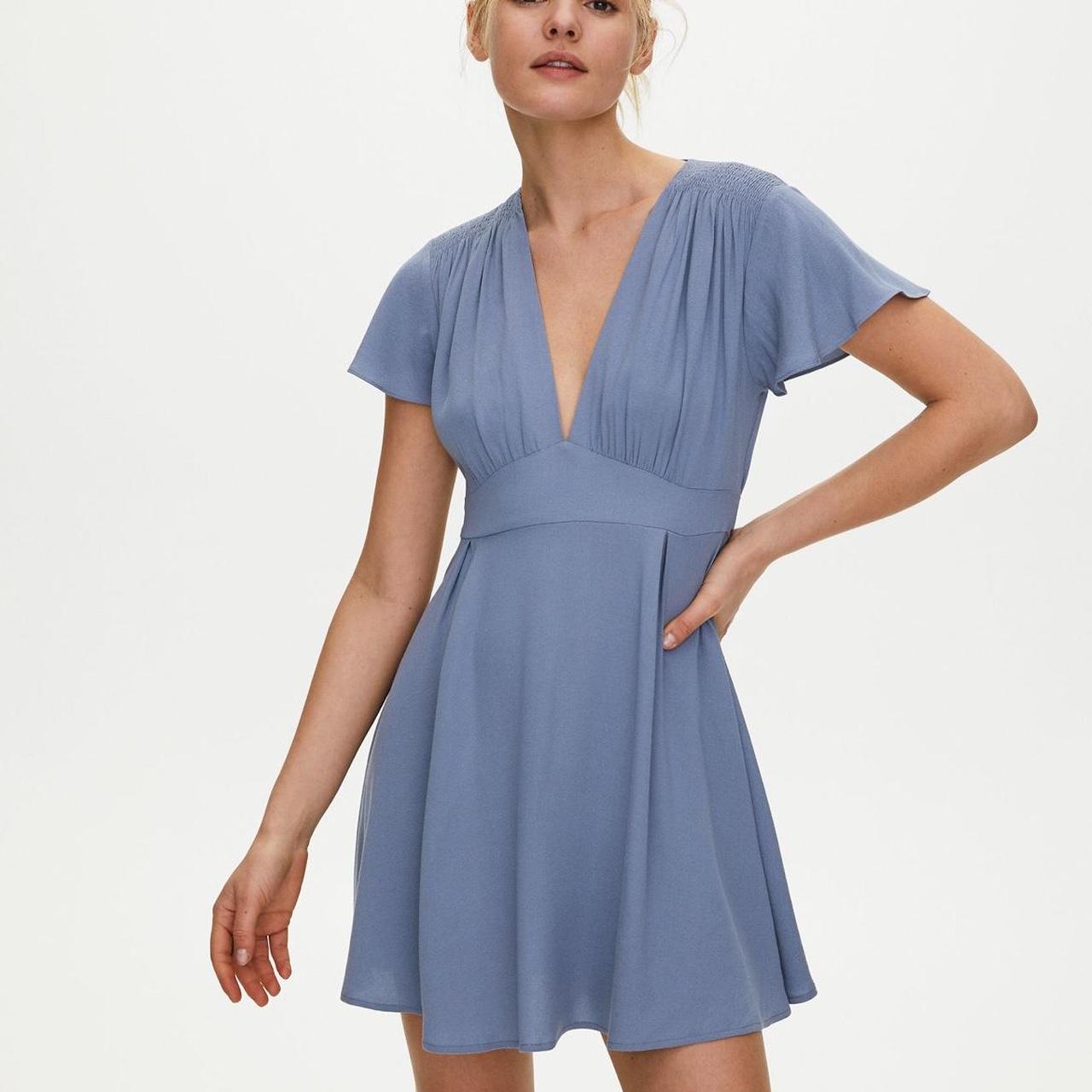 Cornflower blue sundress from Aritzia Tags:... - Depop