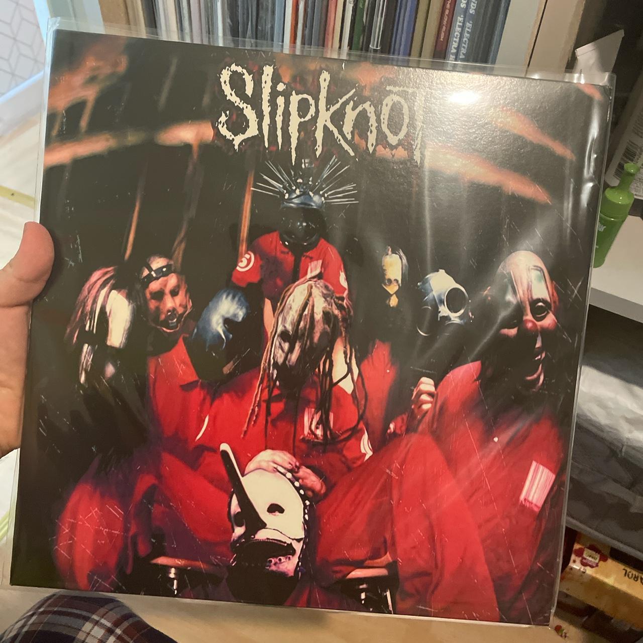 Slipknot self titled vinyl record Clear Green Has... - Depop