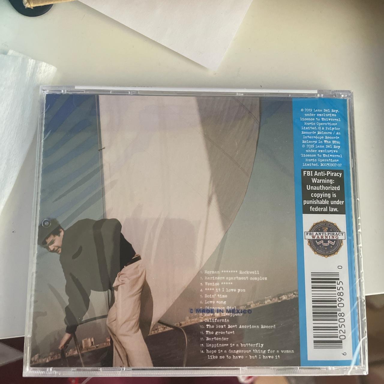 Lana del Rey nfr cd target exclusive comes with poster - Depop