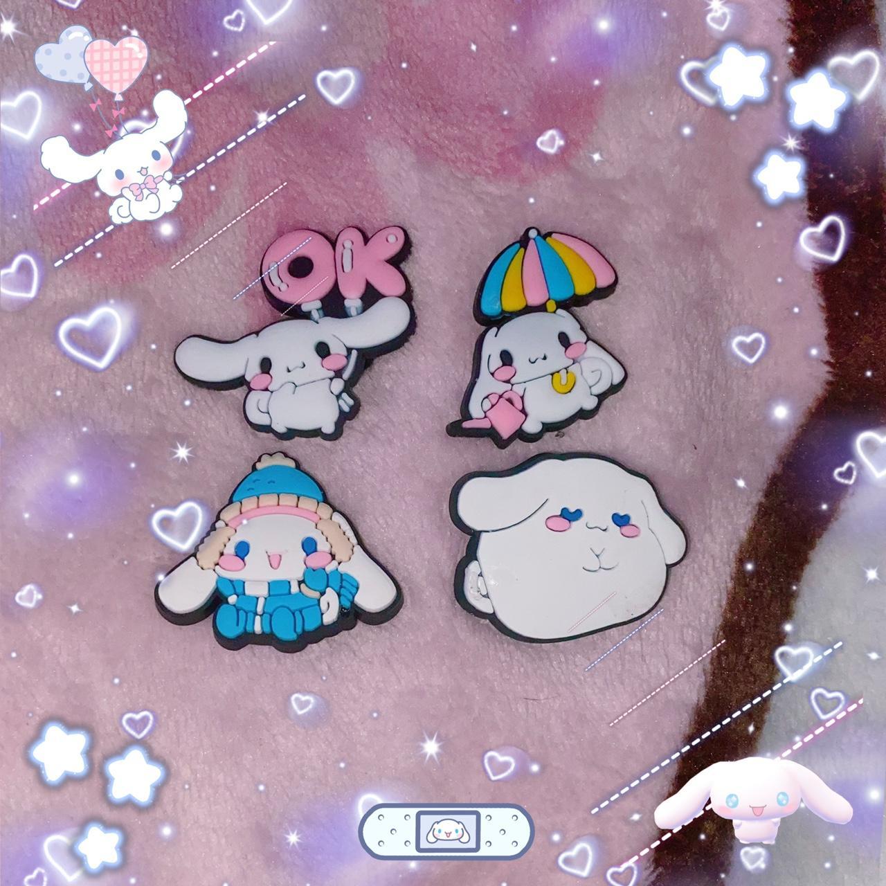 Kawaii cinnamoroll croc charms jibits - Depop