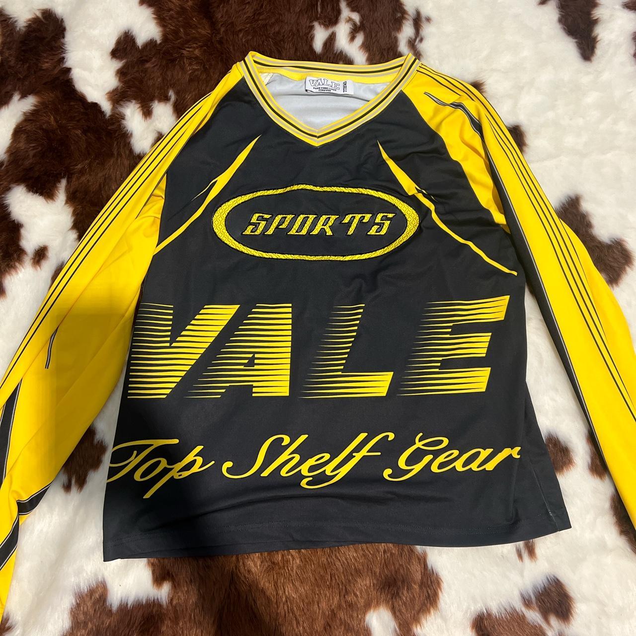 Vale Lives Forever tong sleeve top Worn once Size:... - Depop