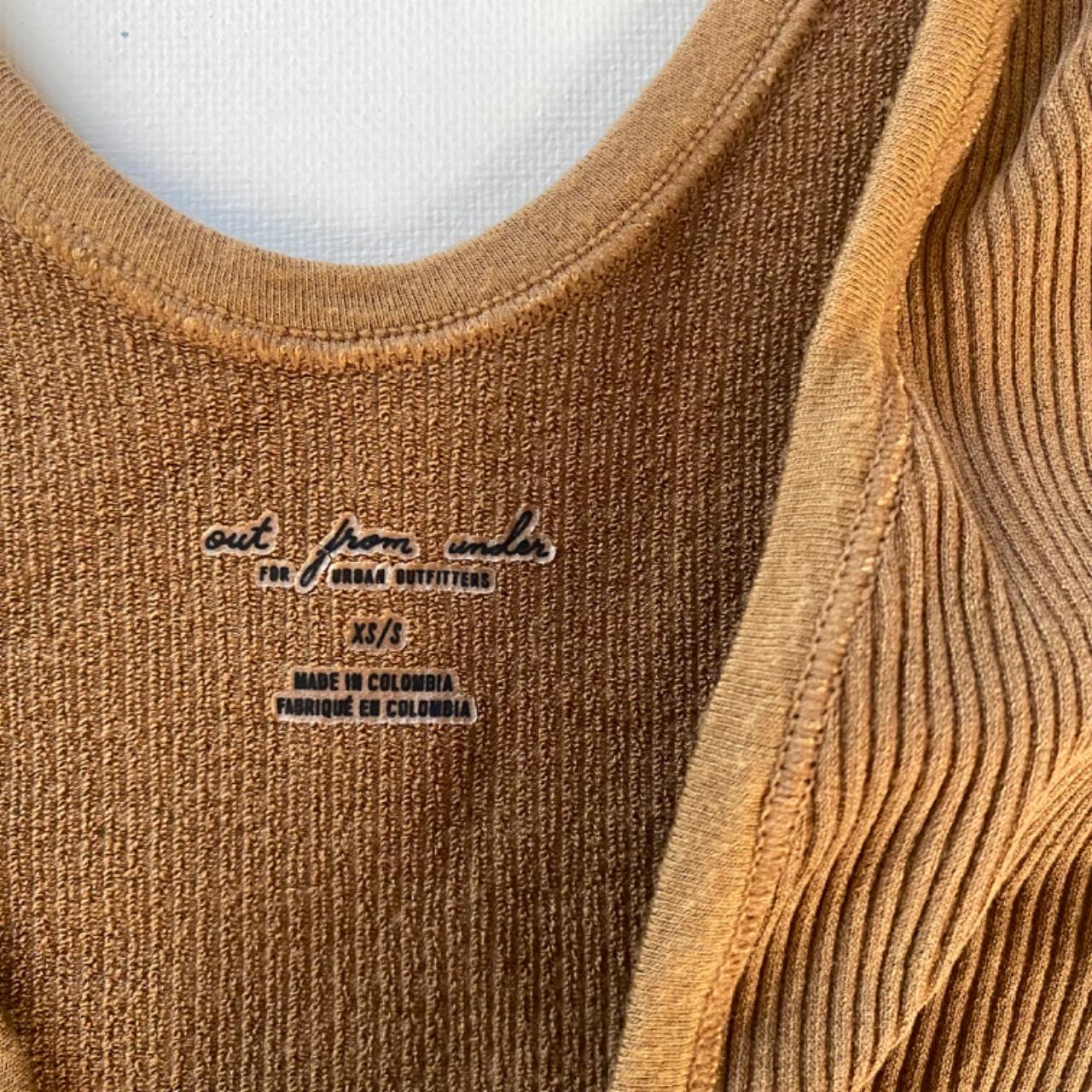 Out from Under ribbed twist crop bra top Can be worn... - Depop