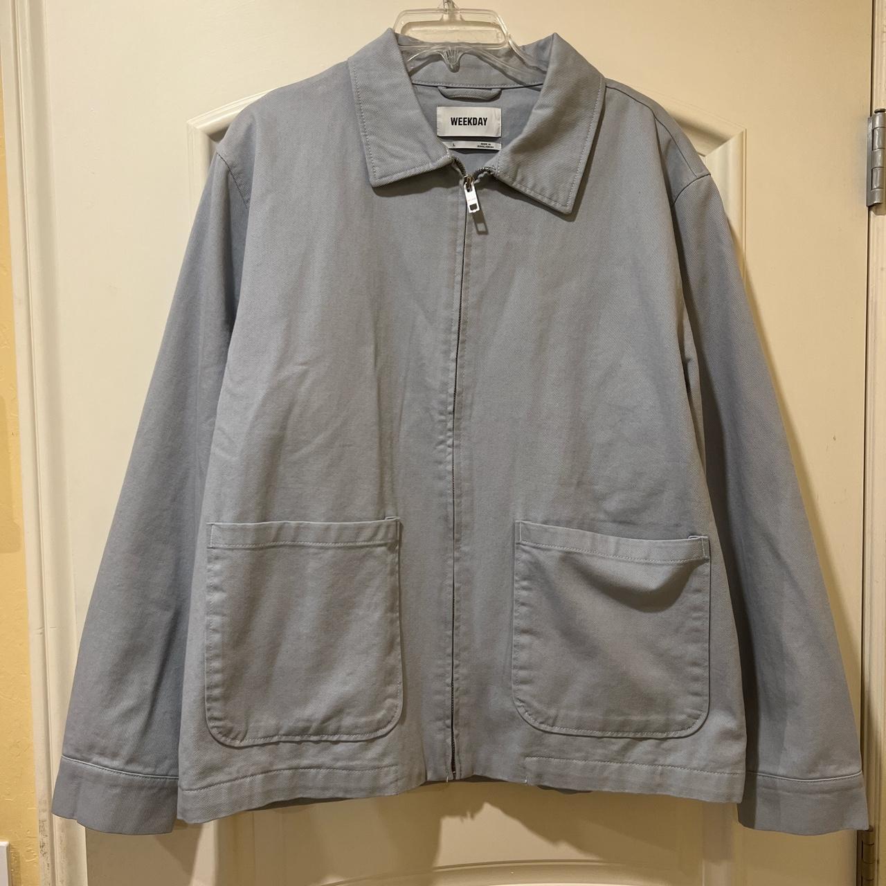 Weekday overshirt jacket. Size L, great condition... - Depop
