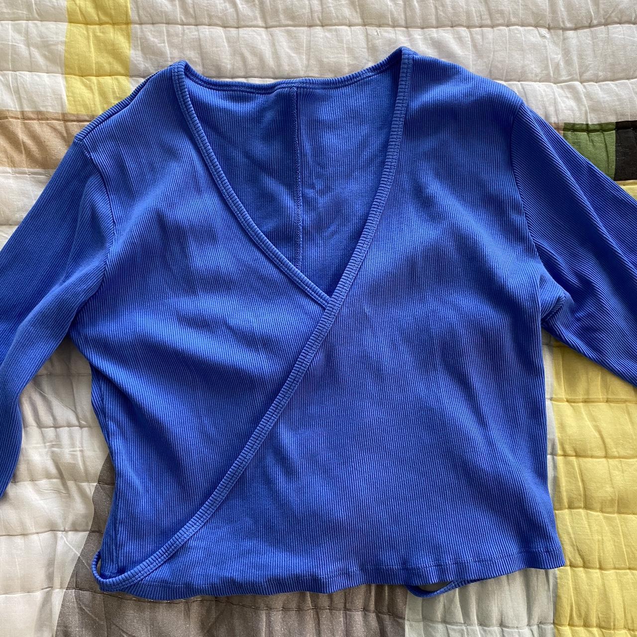 Shipping included in price! Cornflower blue wrap... - Depop