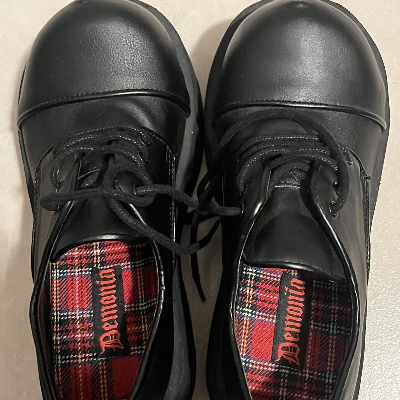 demonia dank 101 clown esque shoe a lil small for... - Depop