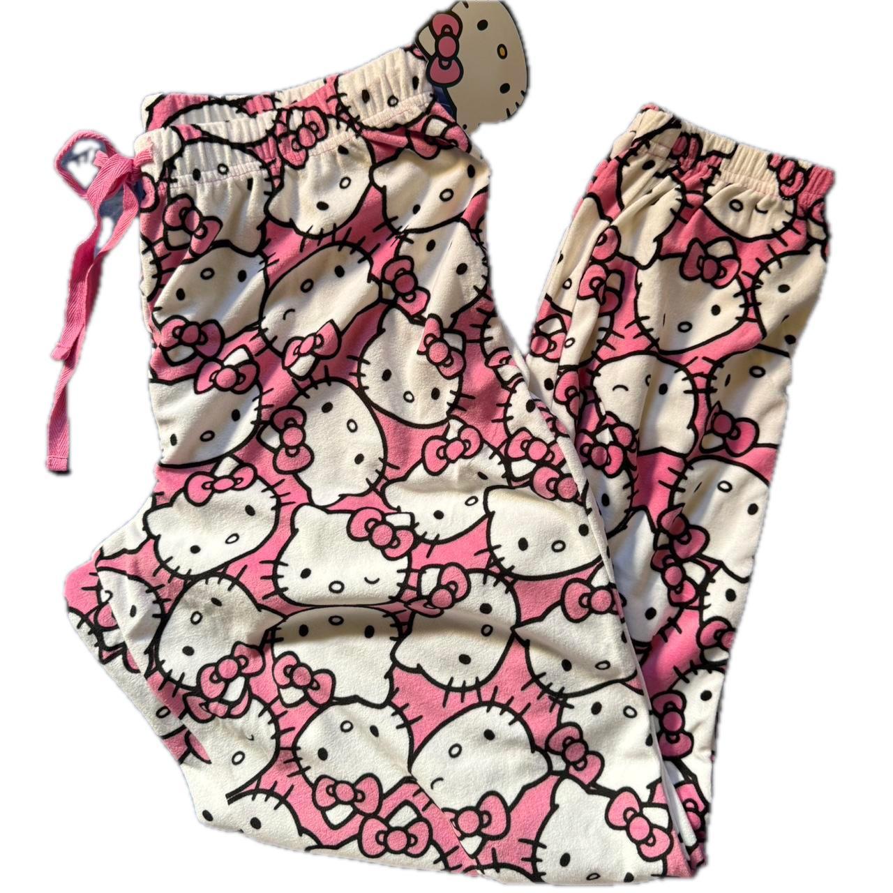 Hello kitty pj pajama pants size small new with tag - Depop