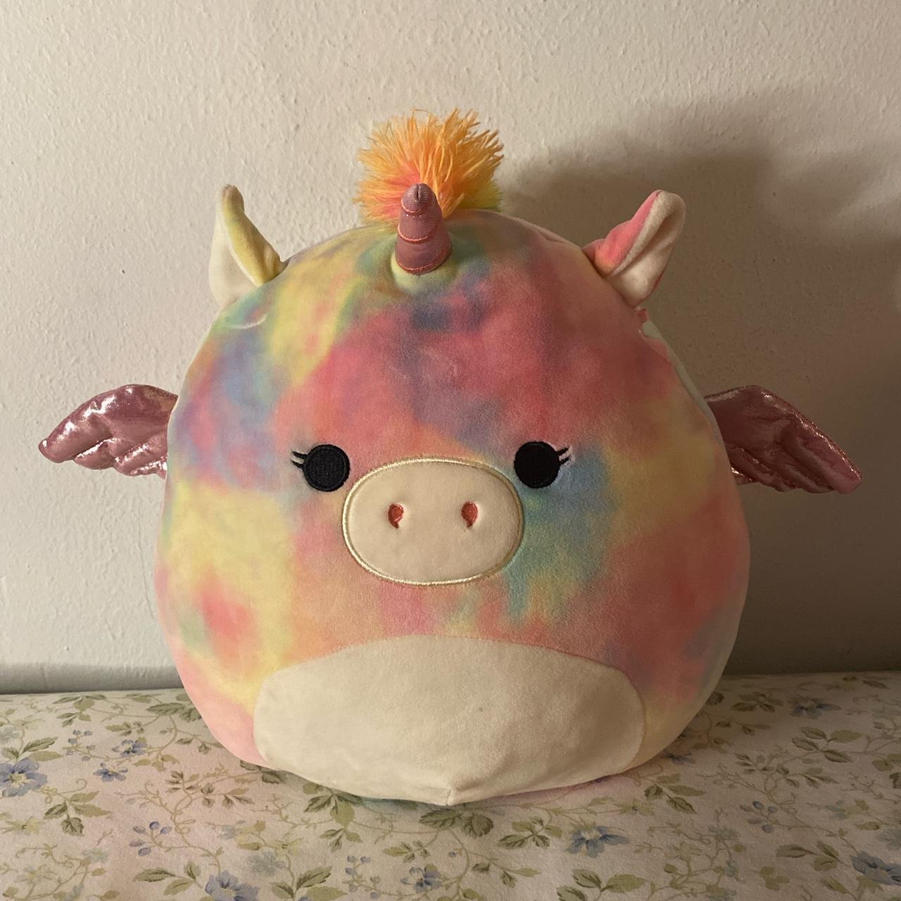 Squishmallows White and Pink Decor-home-accesories | Depop