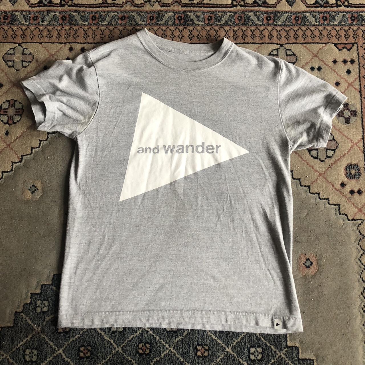 Grey And Wander logo tee Size 2 - fits a small/... - Depop