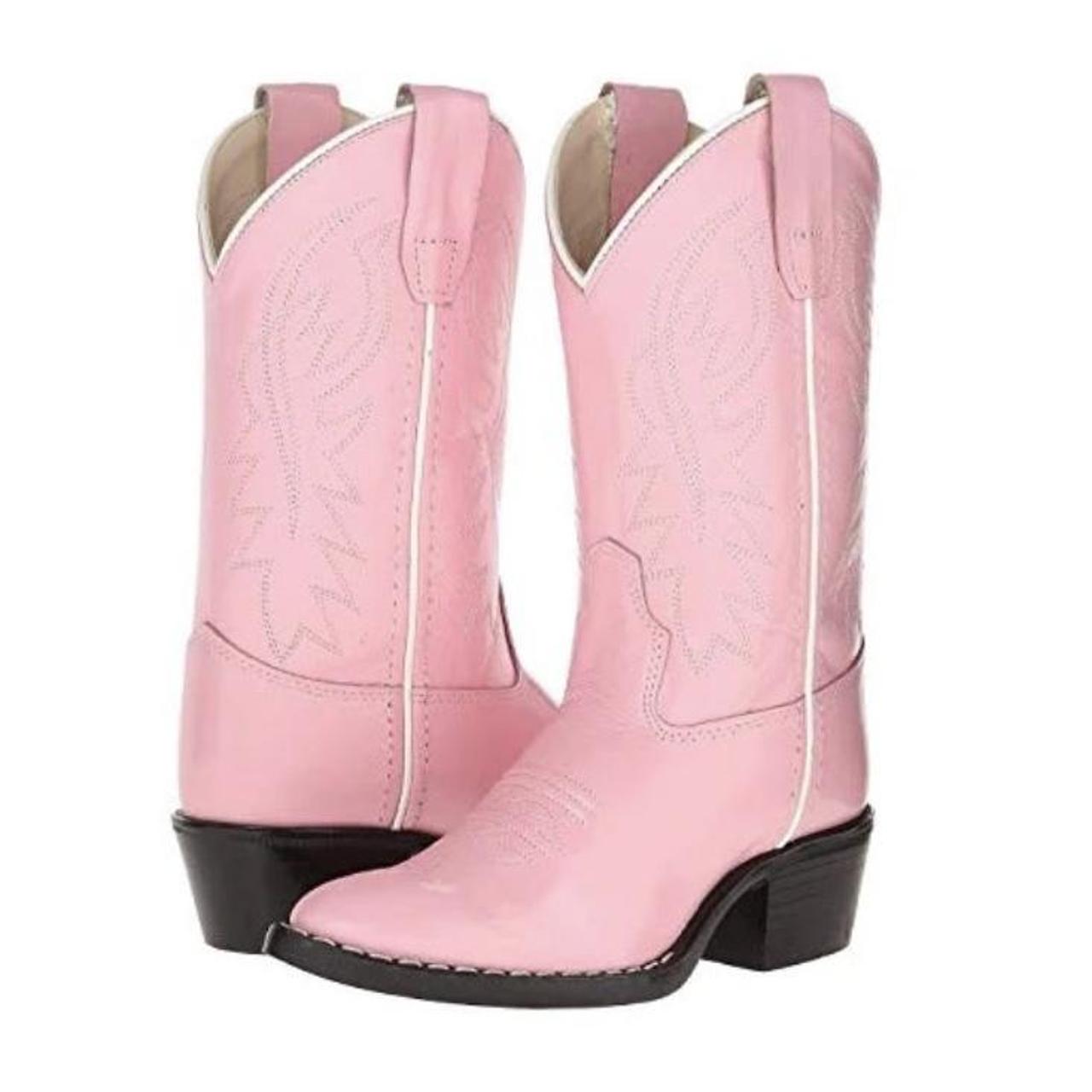 - Durango Kids Rhinestone Pink Boots - Has many... - Depop