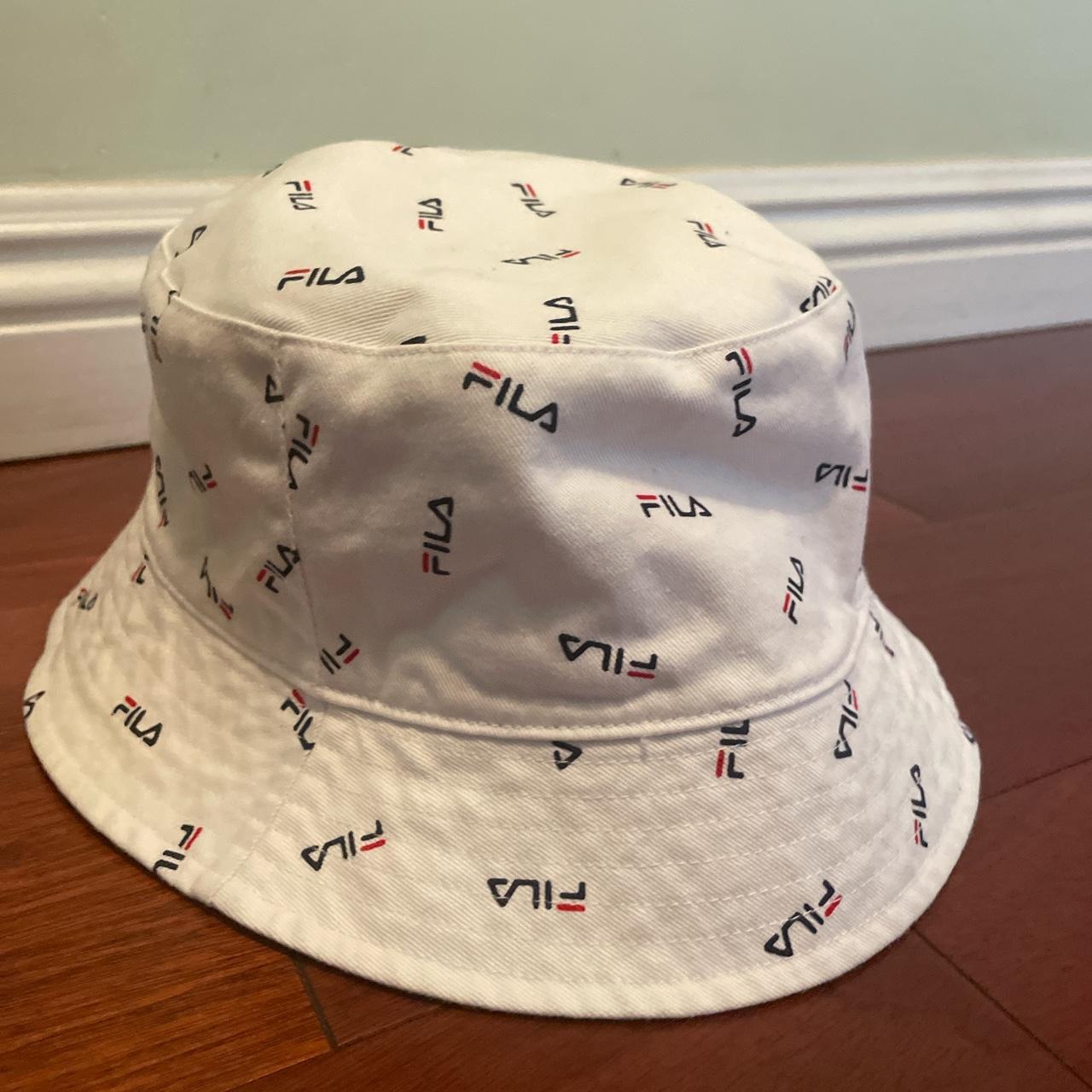 Fila Men's White Hat | Depop