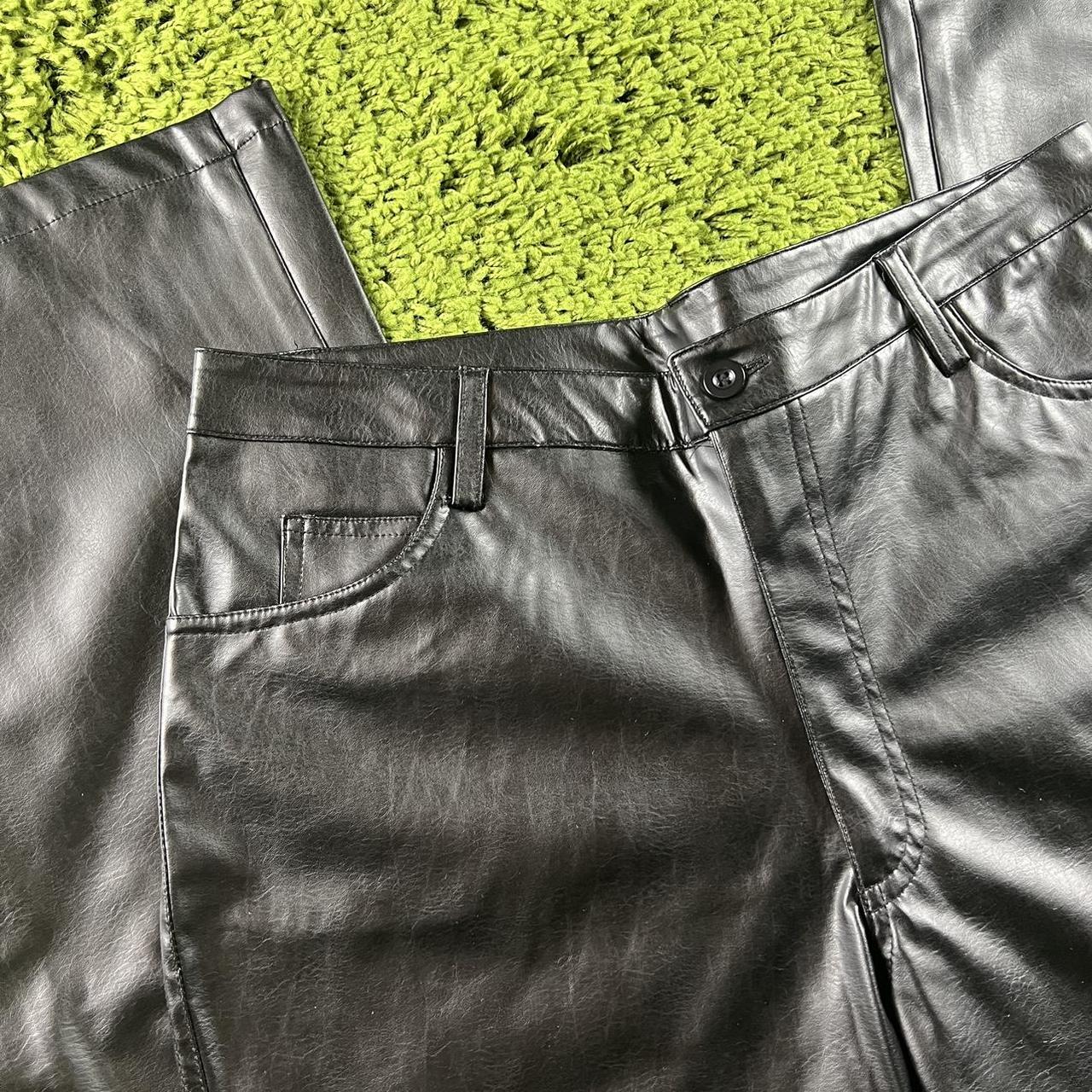 The Matrix pants Vintage 90’s / 00’s era faux... - Depop