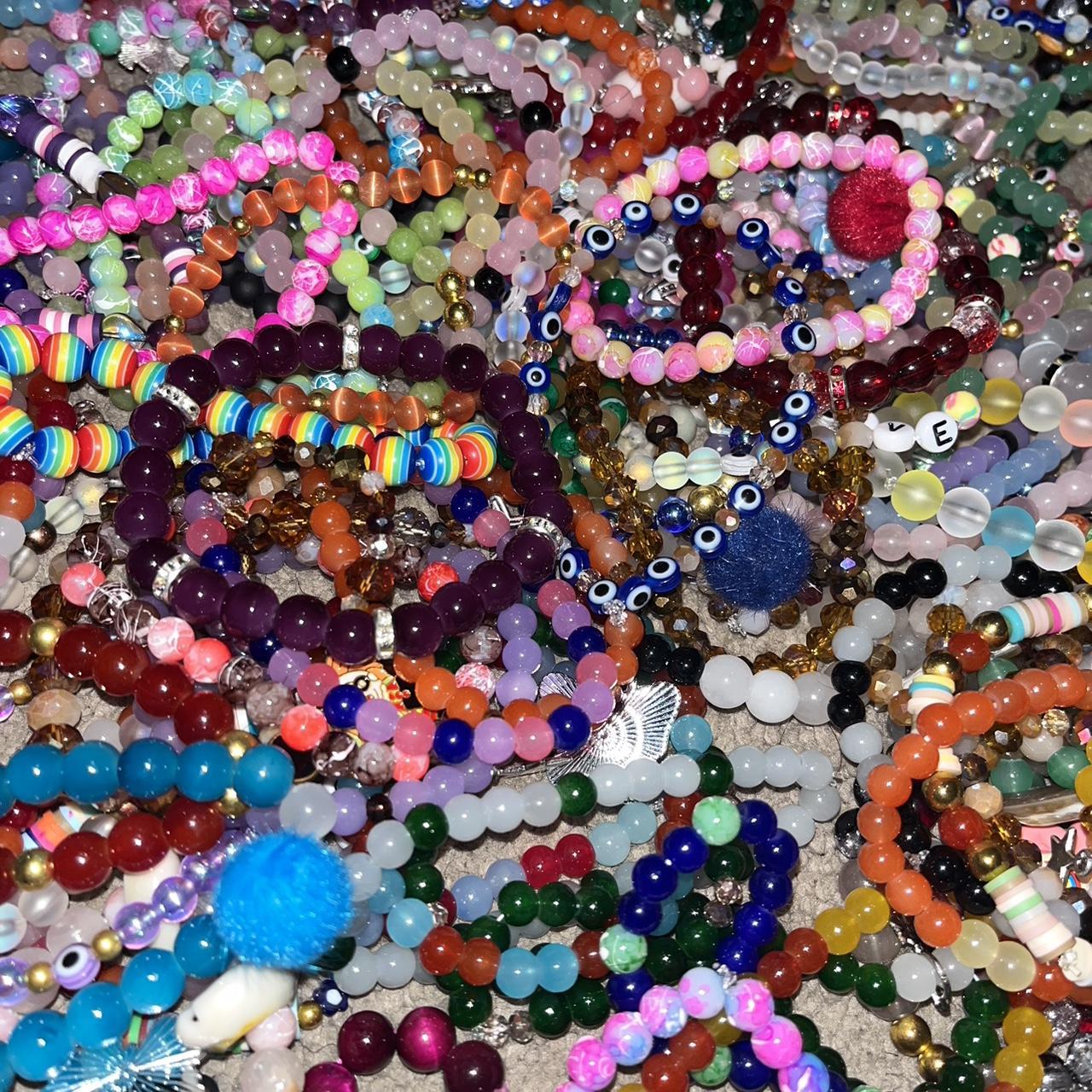 150+ Beaded Bracelets BLOWOUT SALE ‼️🩷 No Bracelets... - Depop