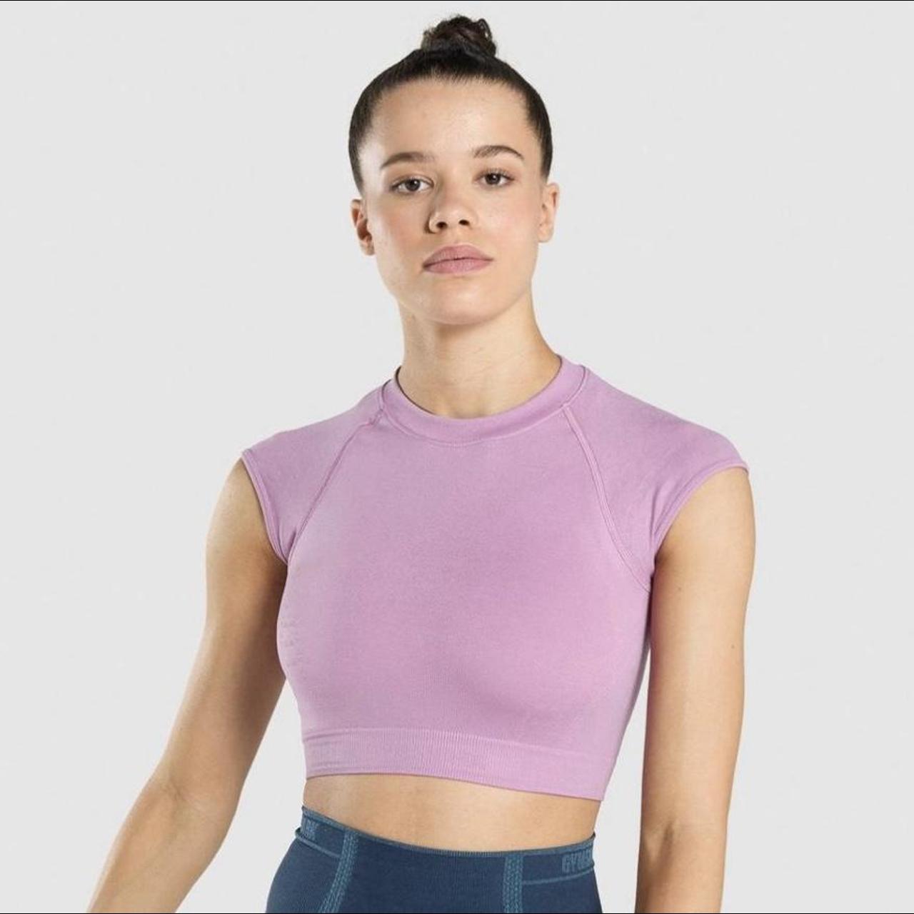 Lime Green Gymshark Tee Really cute workout top in... - Depop