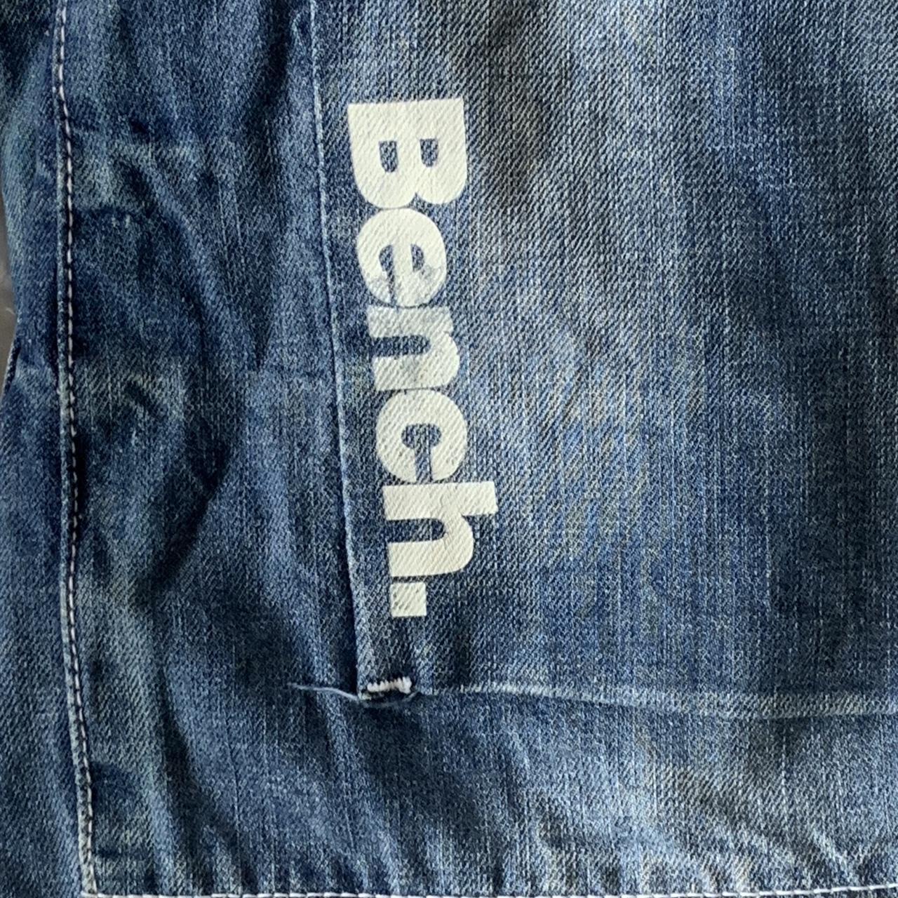 Bench Women's Navy and Blue Jeans | Depop