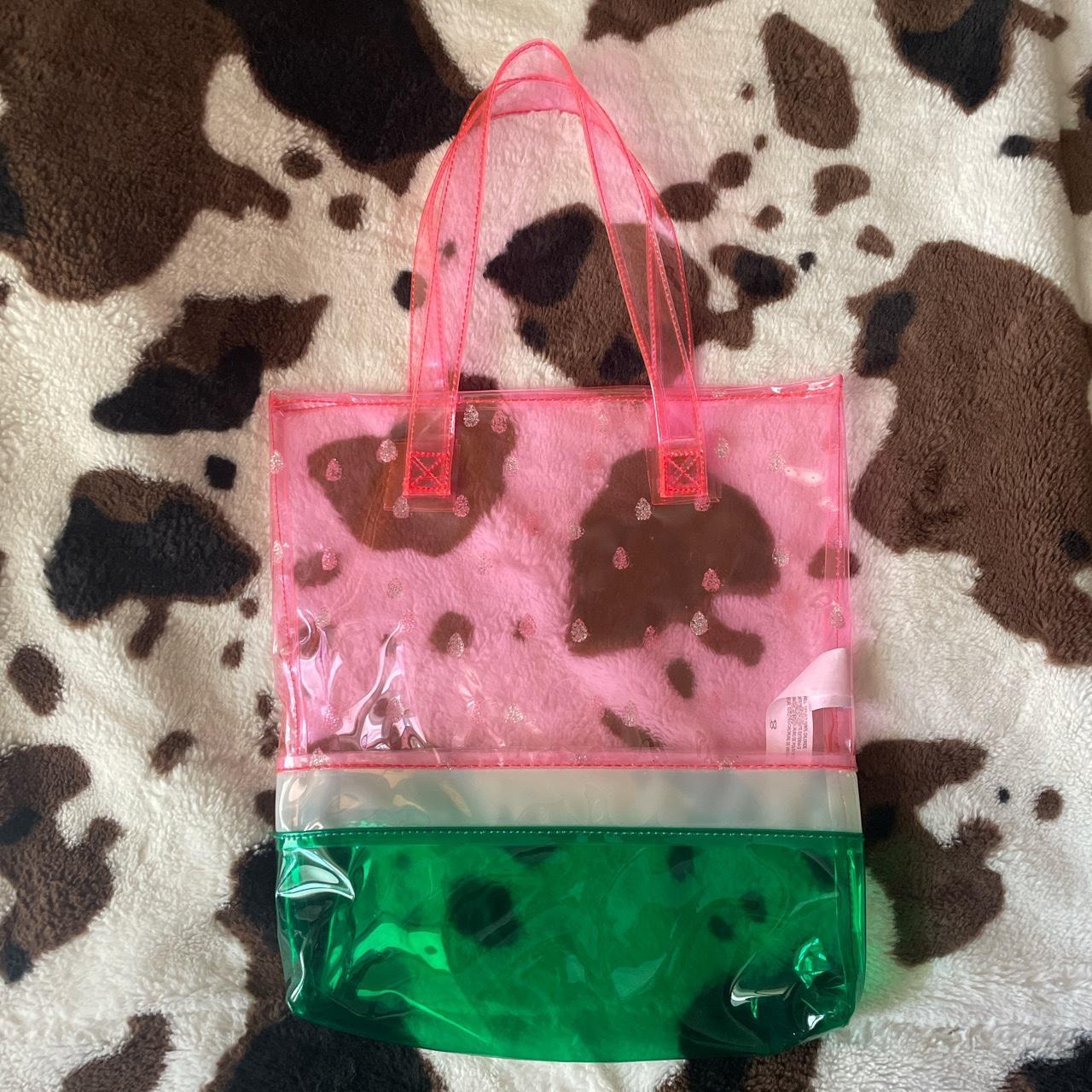 The cutest pink and green transparent watermelon... - Depop