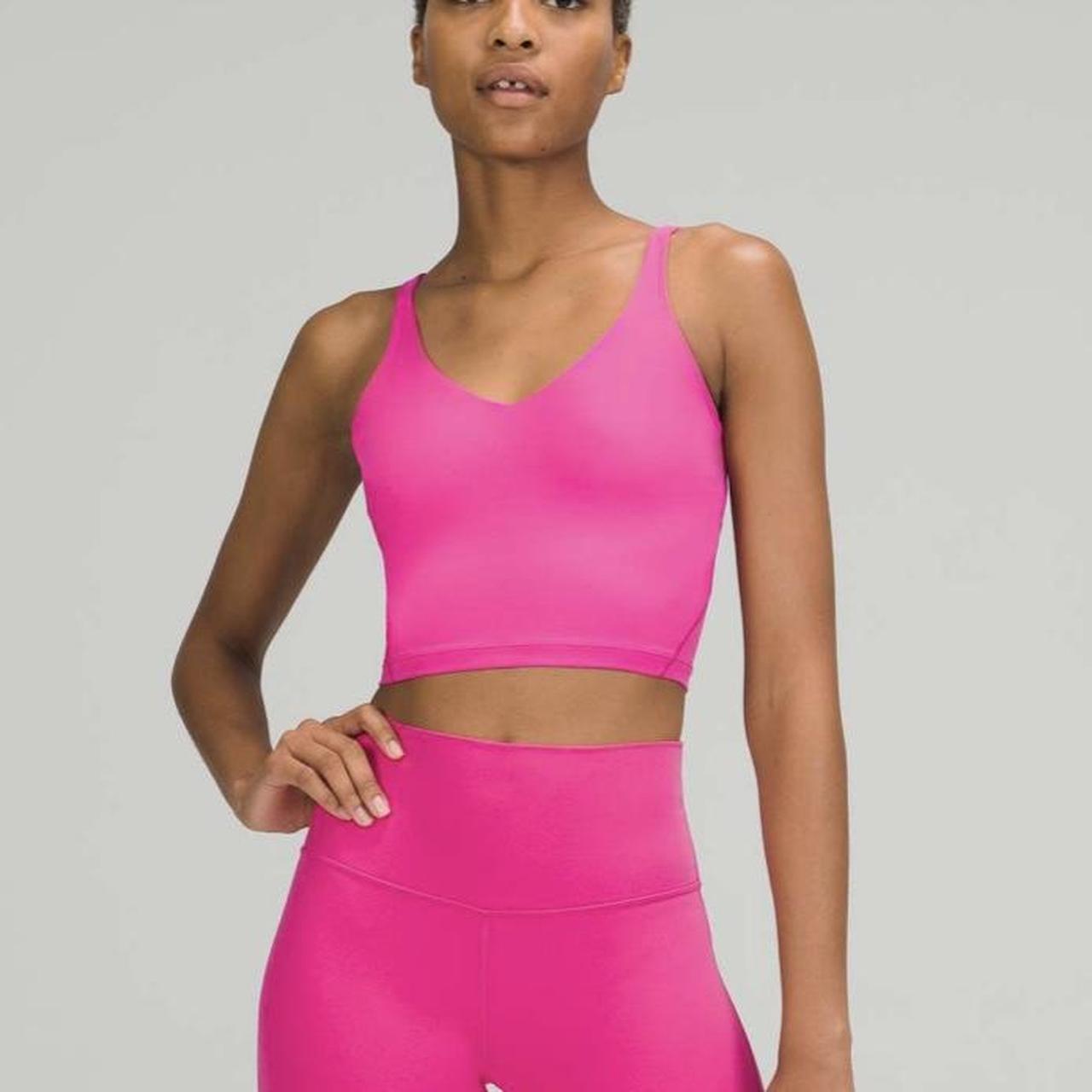Lululemon Sonic Pink Align Tank 💓 Size 0 💓 Perfect... - Depop