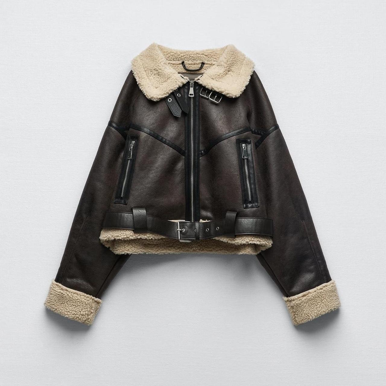Zara Women's Brown Jacket | Depop