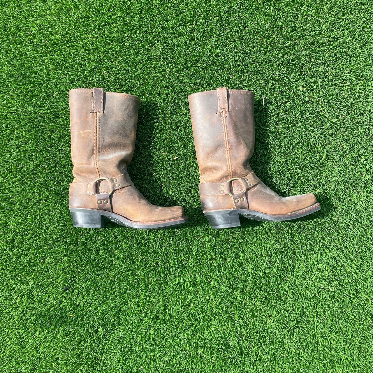 Frye Women s Boots Depop frye-women-s-boots-depop