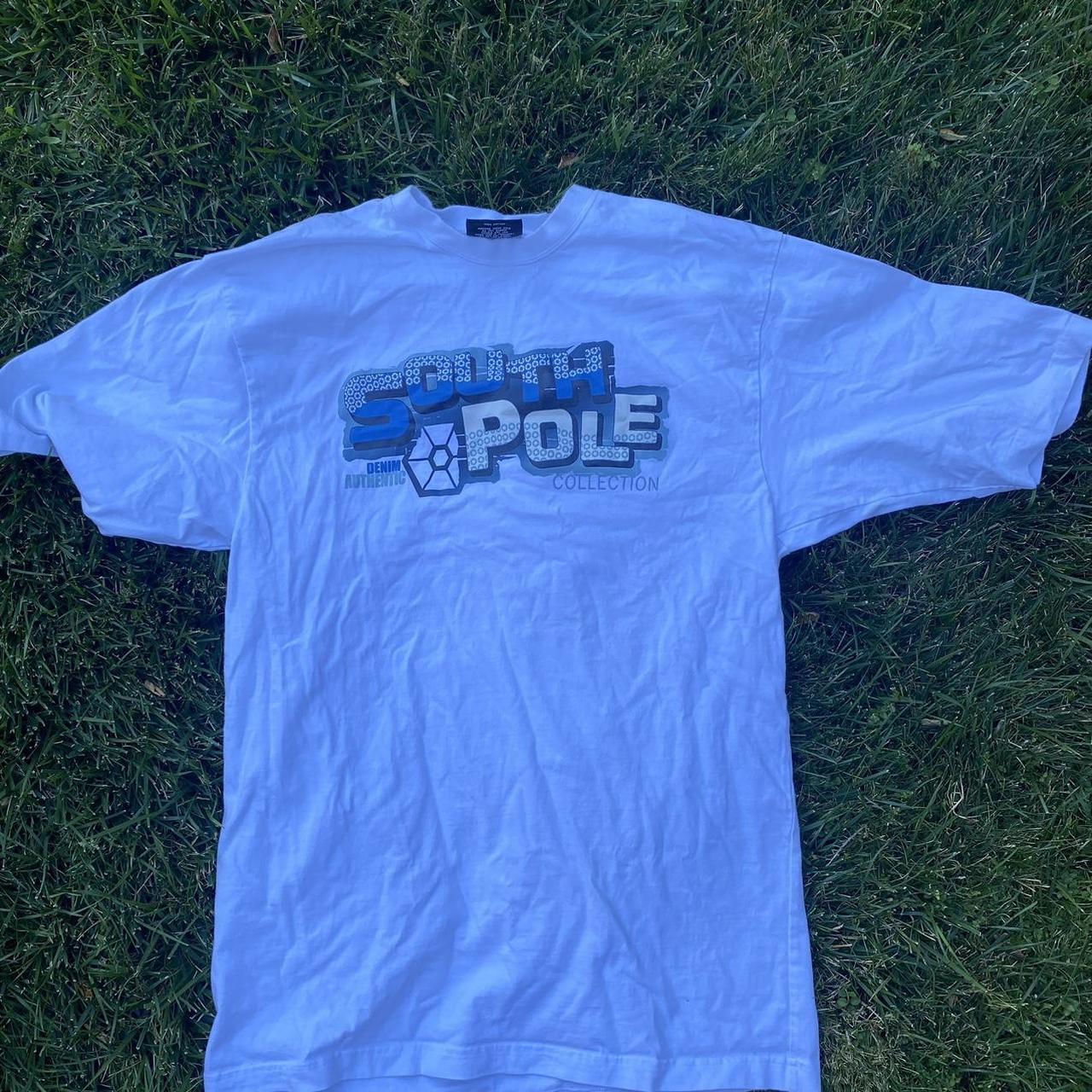 SOUTH POLE TEE - vintage south pole - Depop