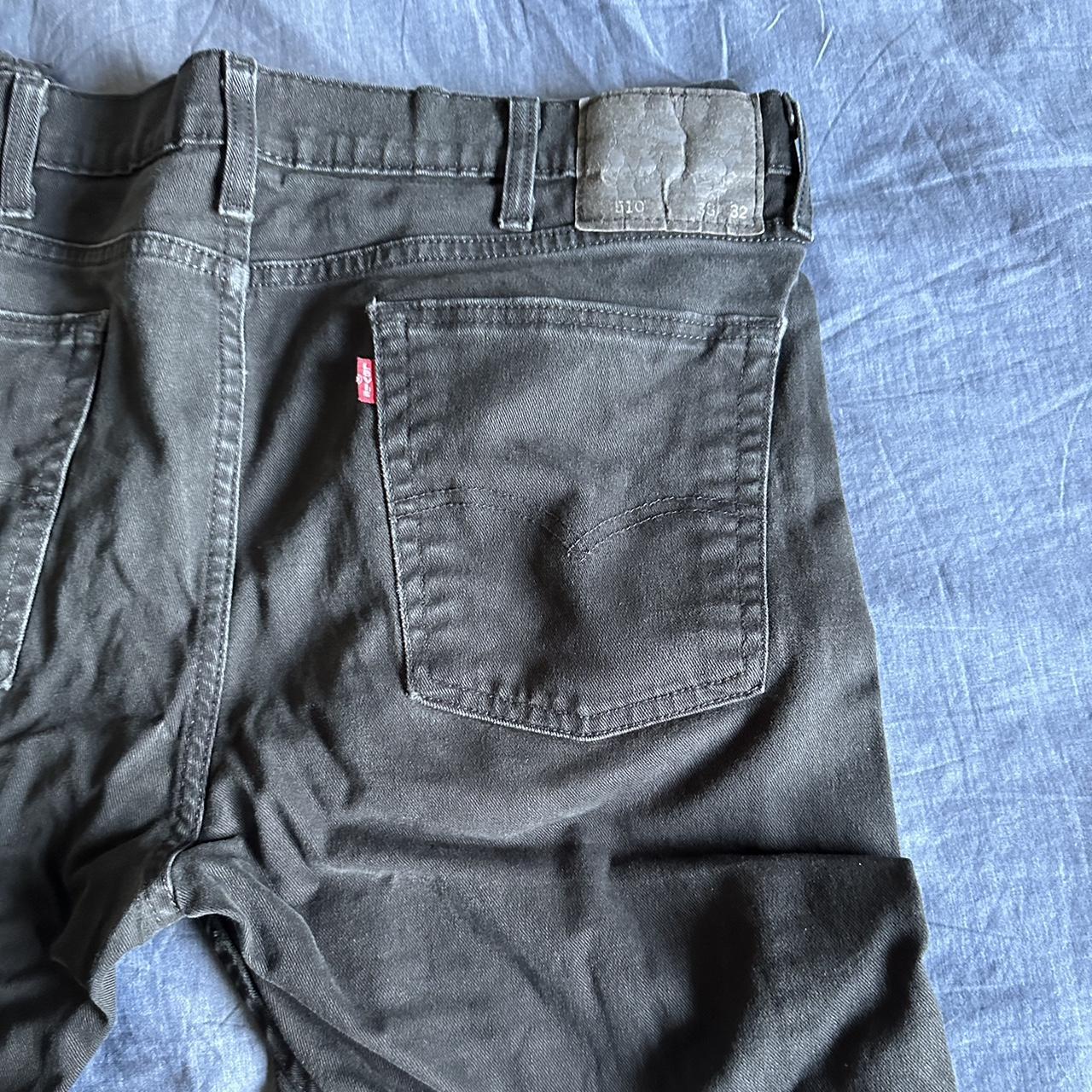 Levi’s 510 men’s jeans size 38x32 in faded black.... - Depop