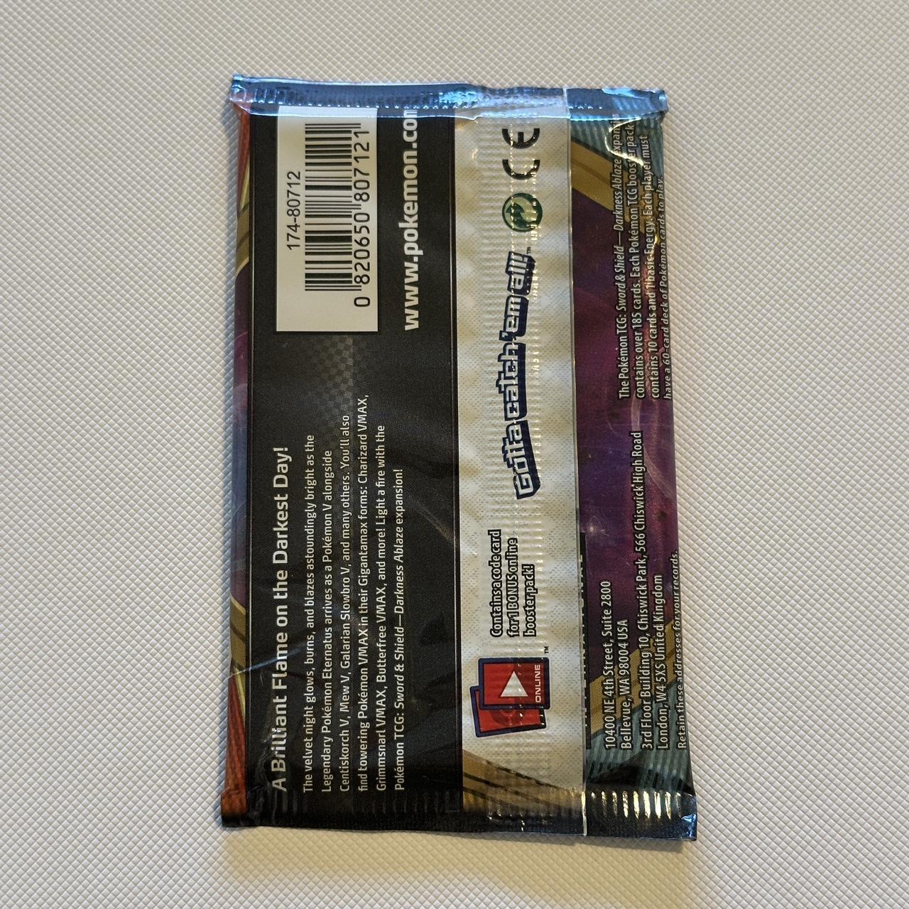 Sword & Shield Darkness Ablaze | Pokémon booster... | Depop