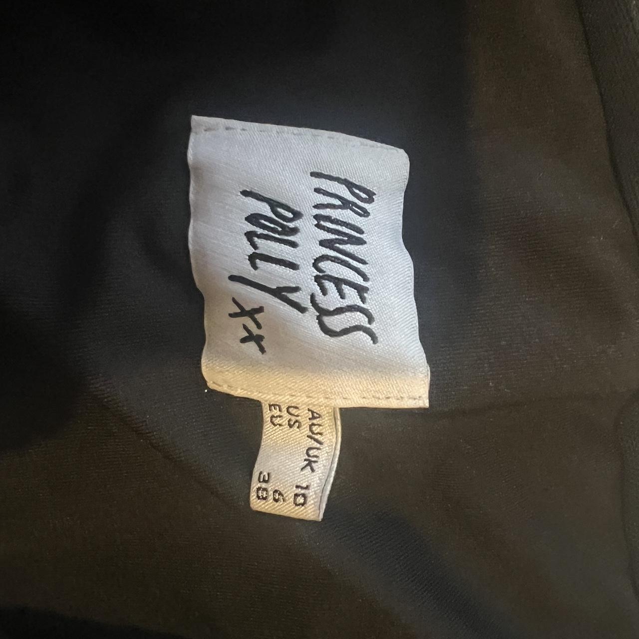 Princess polly long sleeve off the shoulder black... - Depop