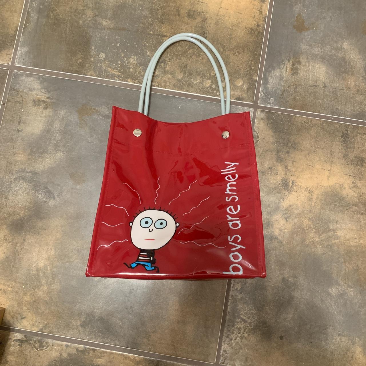 PVC / Vinyl “Boys are Smelly” David & Goliath... - Depop