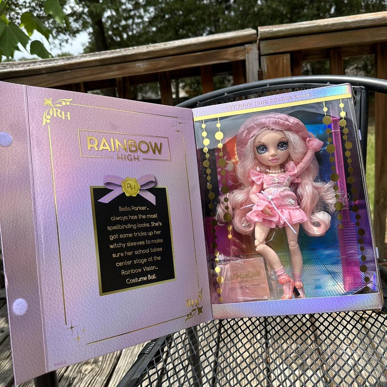 Bella Parker Rainbow High Doll costume ball Never... - Depop