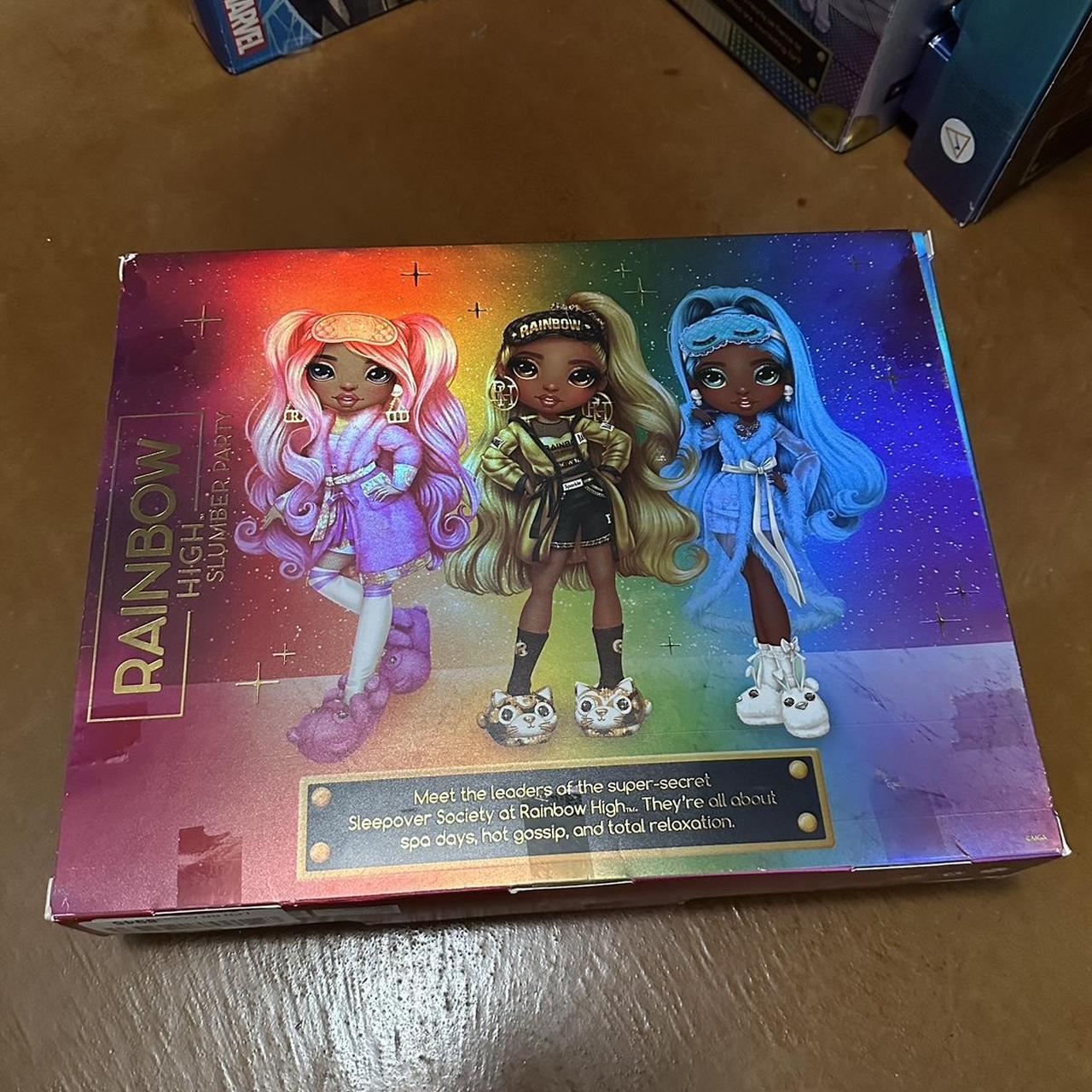 Rainbow High Slumber Party Fashion Doll and Playset... - Depop