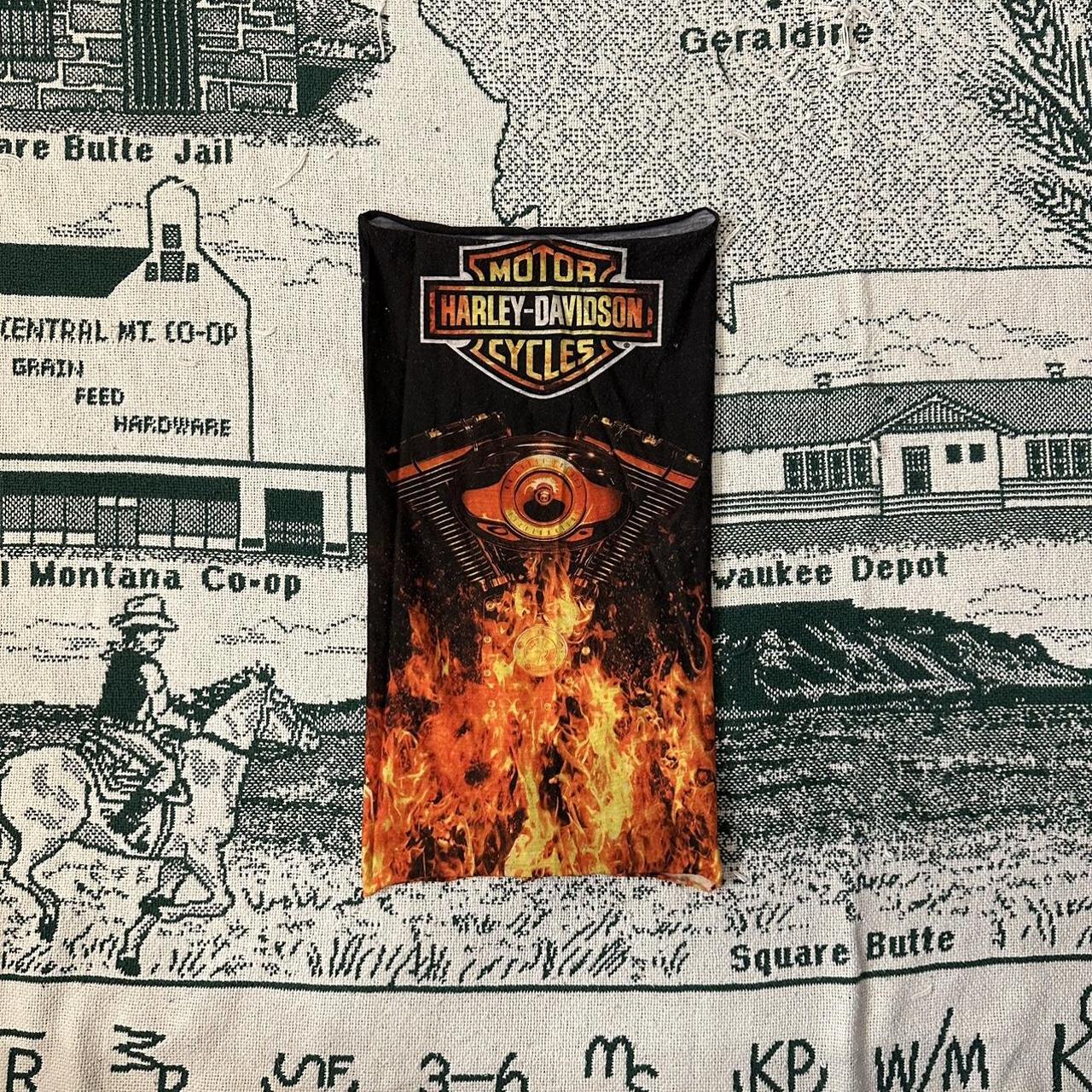 harley davidson neck gaiter / perfect condition /... - Depop