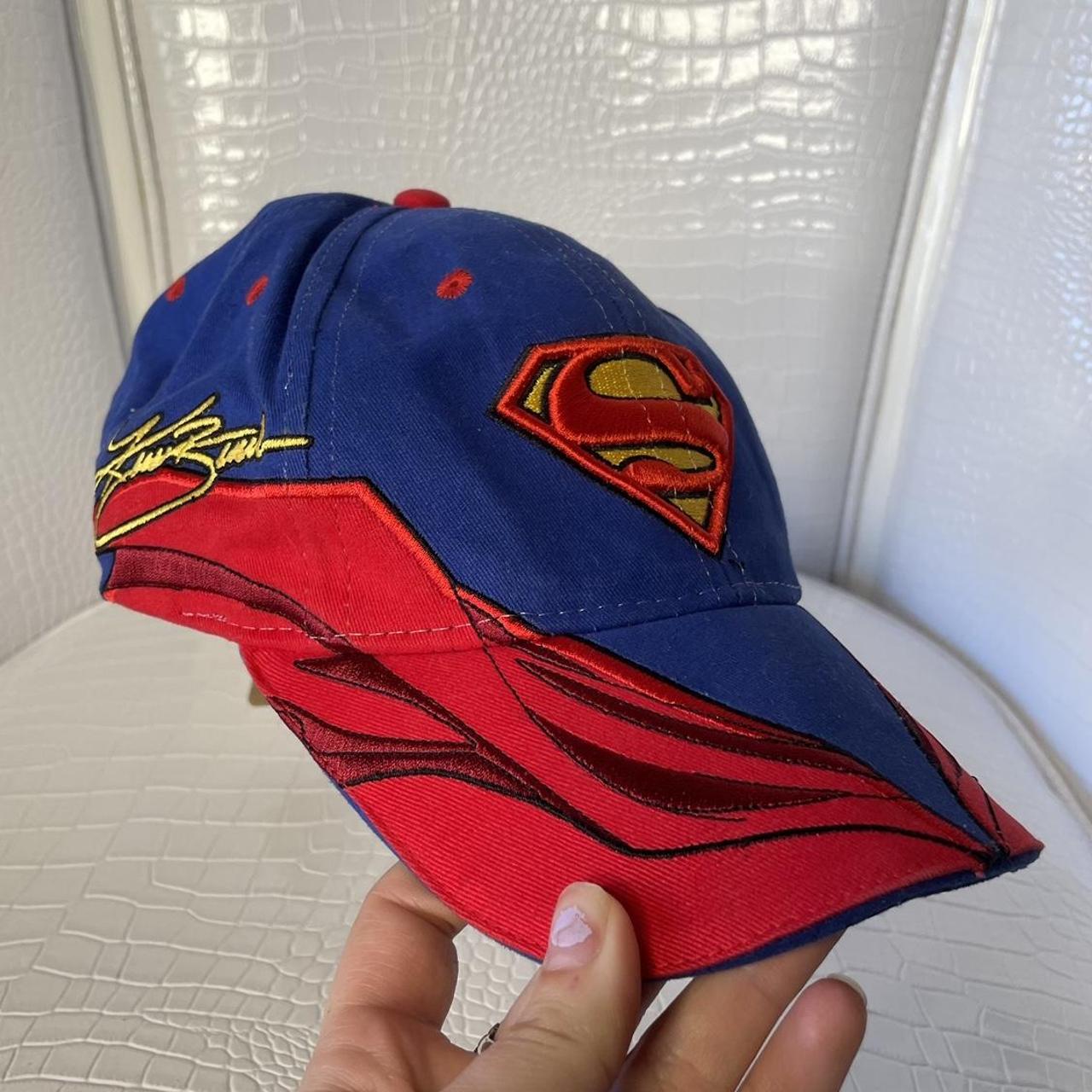 Men's Red and Blue Hat | Depop