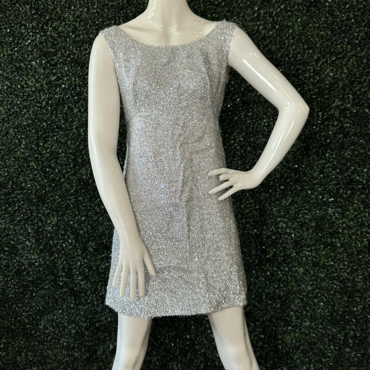 1960’s rare silver vintage gogo disco dress. This... - Depop