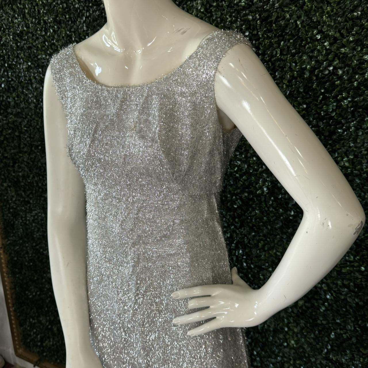 1960’s rare silver vintage gogo disco dress. This... - Depop