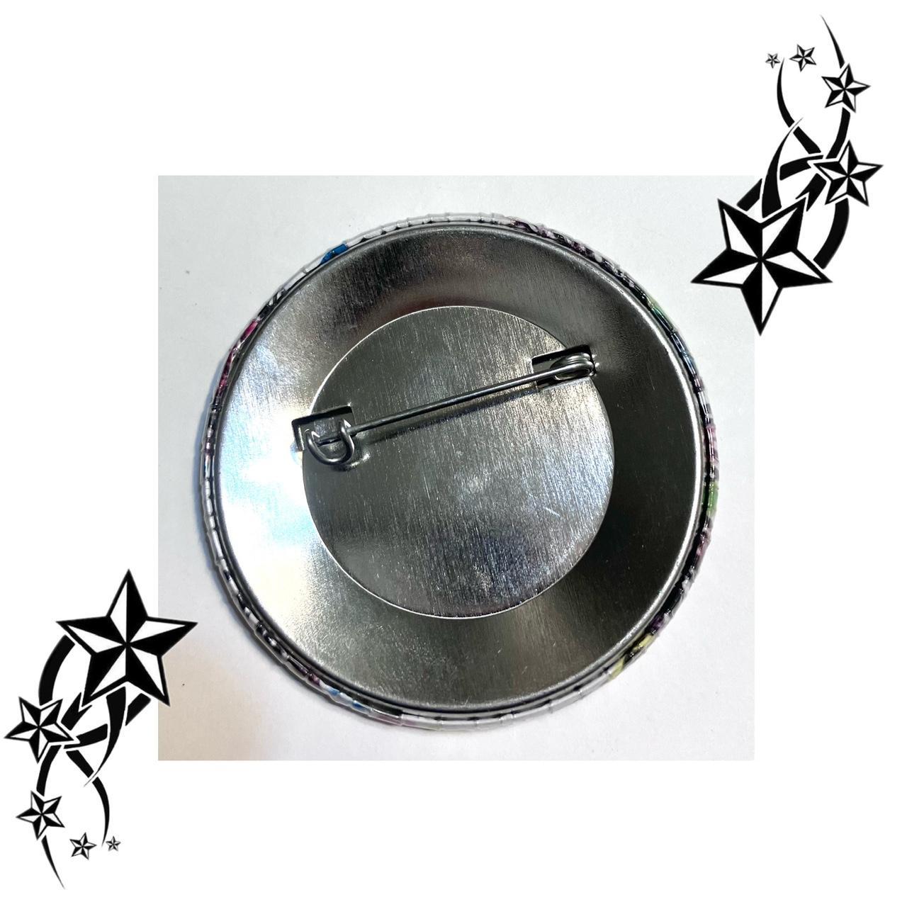 Handmade Invader Zim Gir Button / Pin! - 2 1/4... - Depop