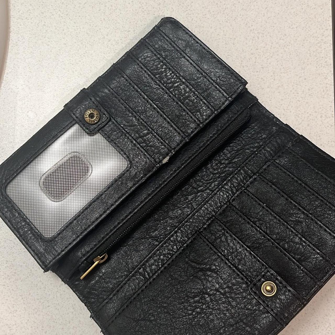 Fossil cheetah print leather wallet #fossil... - Depop