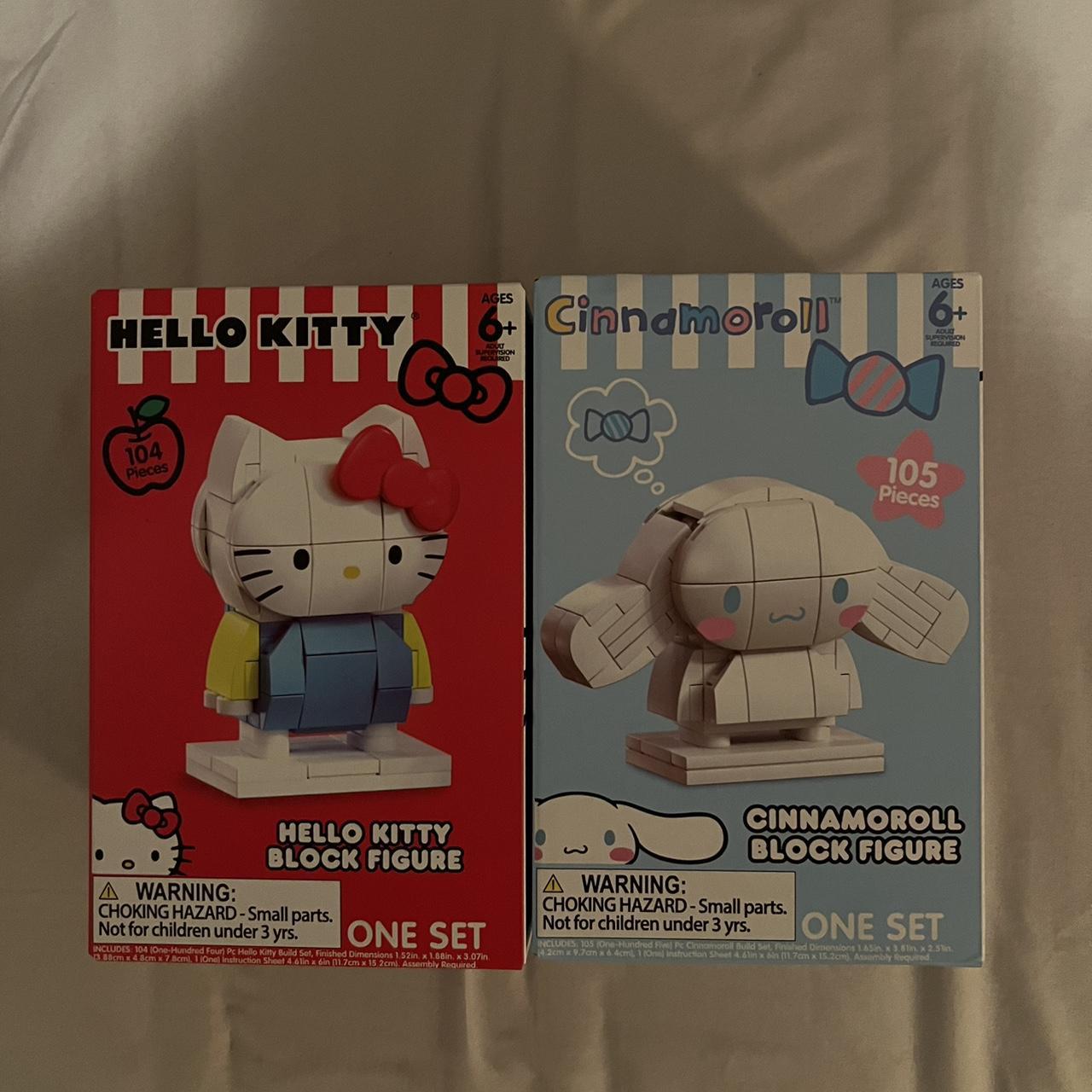 Hello kitty and cinnamoroll Lego blocks Sold... - Depop