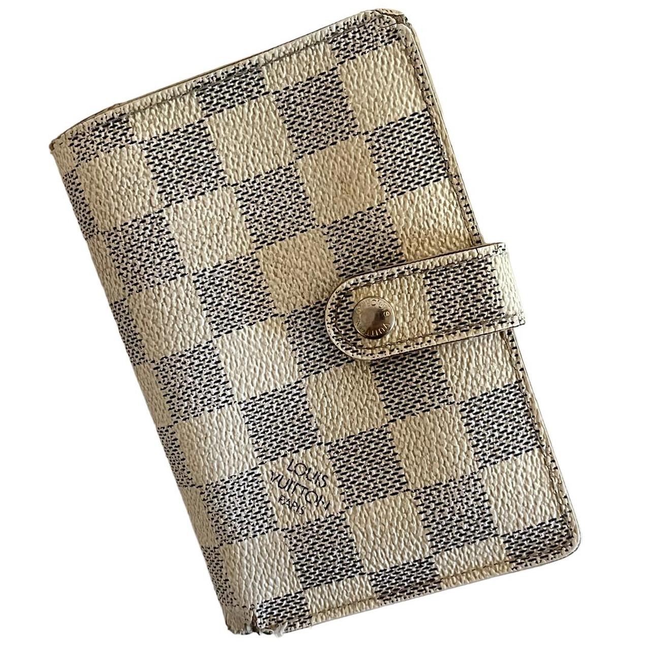 Louis Vuitton Damier Azur Wallet Super rare and... - Depop