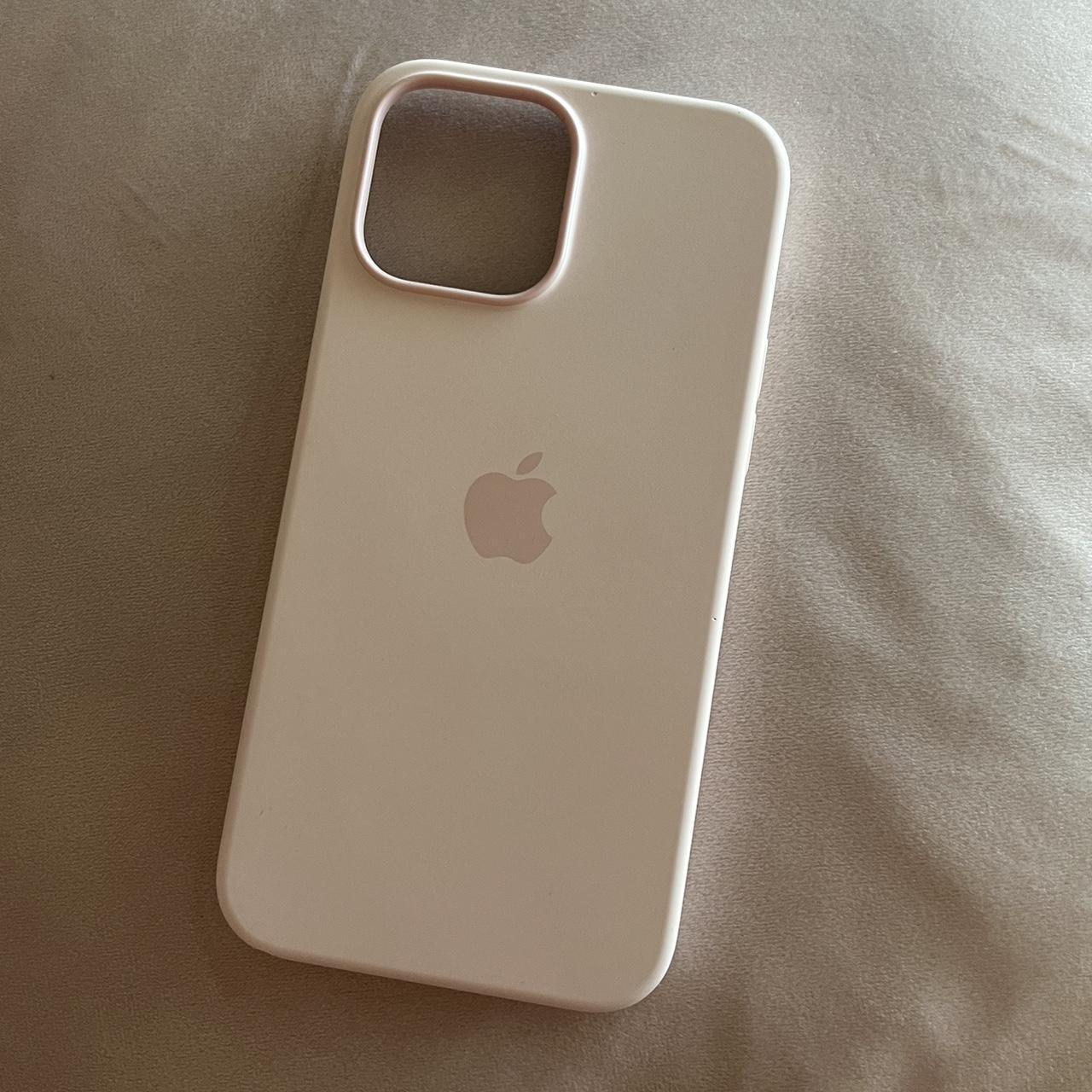 Light pink iPhone 13 Pro Max phone case, slight... - Depop