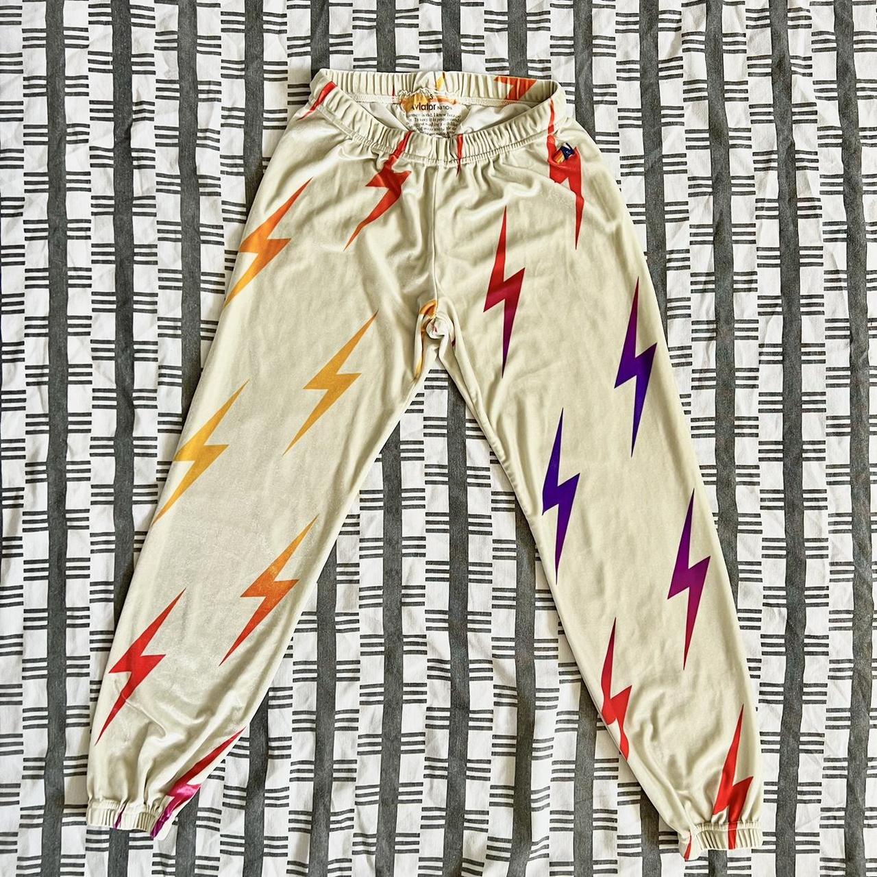 Aviator nation lightning bolt pants ⚡️ Sold out item.... - Depop