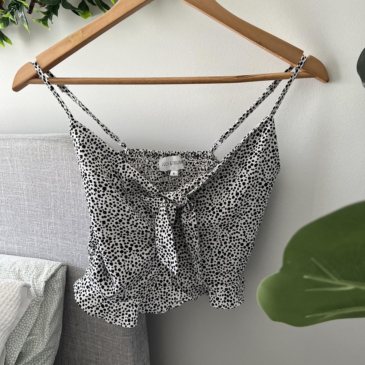 Luck & trouble top - Depop