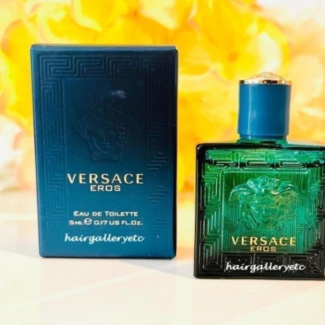 Versace Eros By Versace 0.17oz./5ml EDT Mini Splash... - Depop