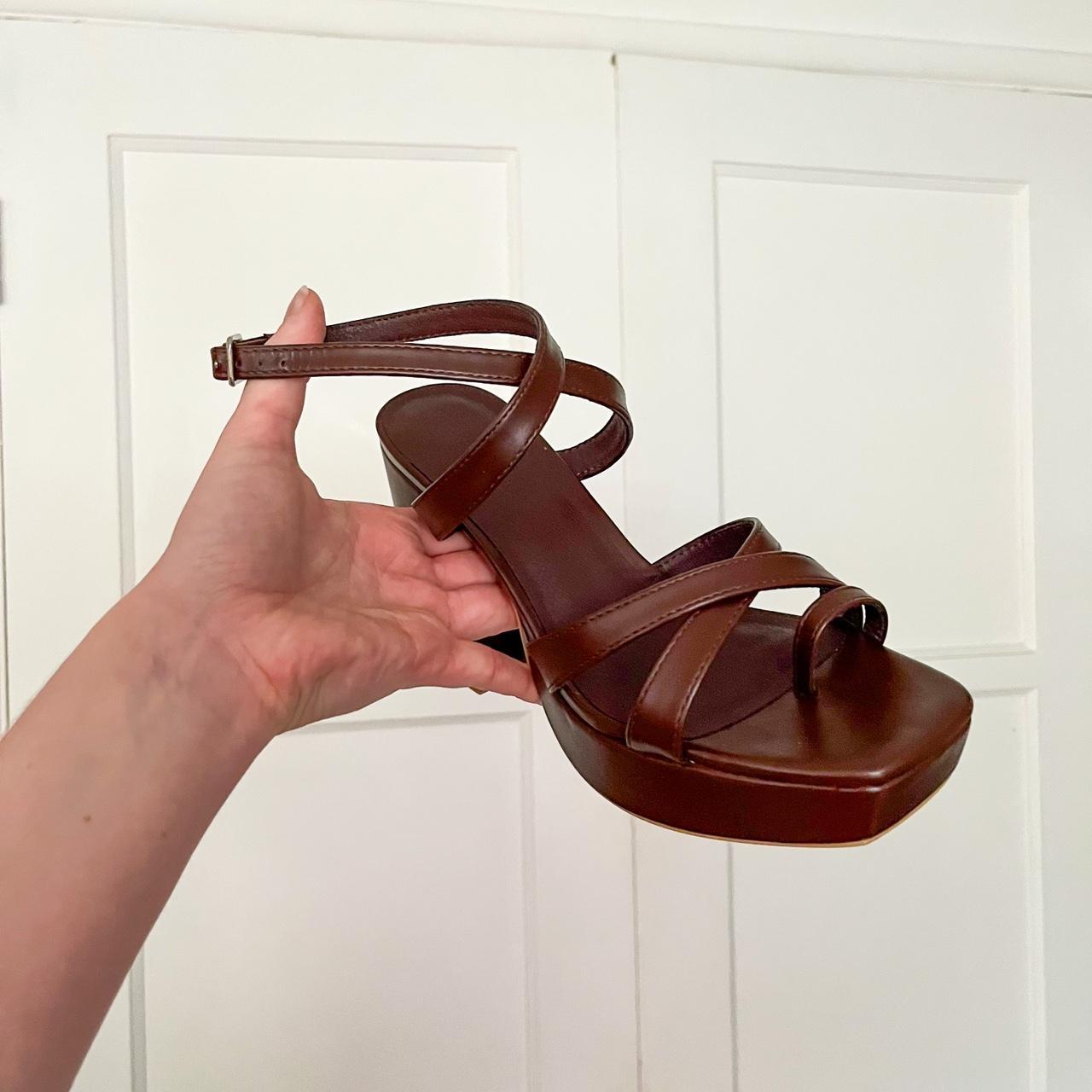 princess polly sandals free shipping :) size... - Depop