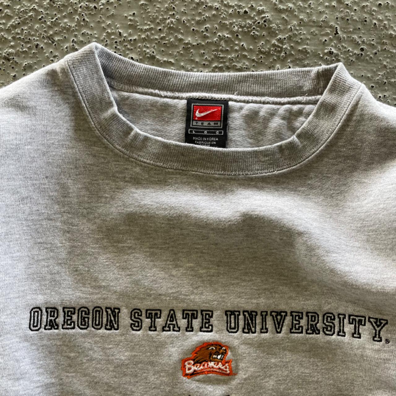 Vintage Y2K Nike Oregon State Center Swoosh NCAA... - Depop