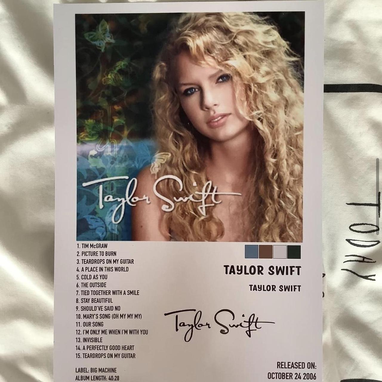 Taylor Swift Poster A4 premium photo glossy paper - Depop