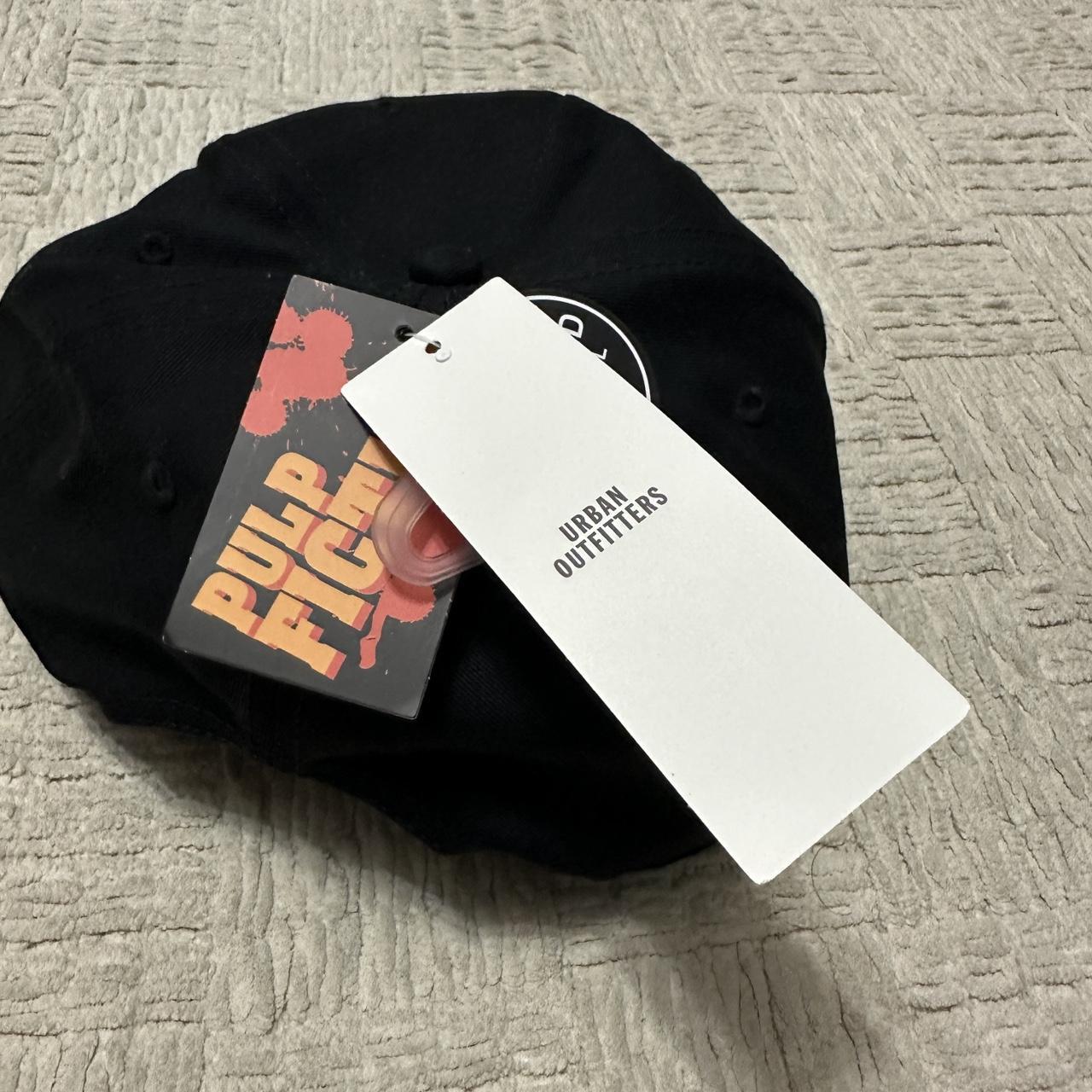 Pulp Fiction Hat Official Cap Snapback Black Quentin... - Depop