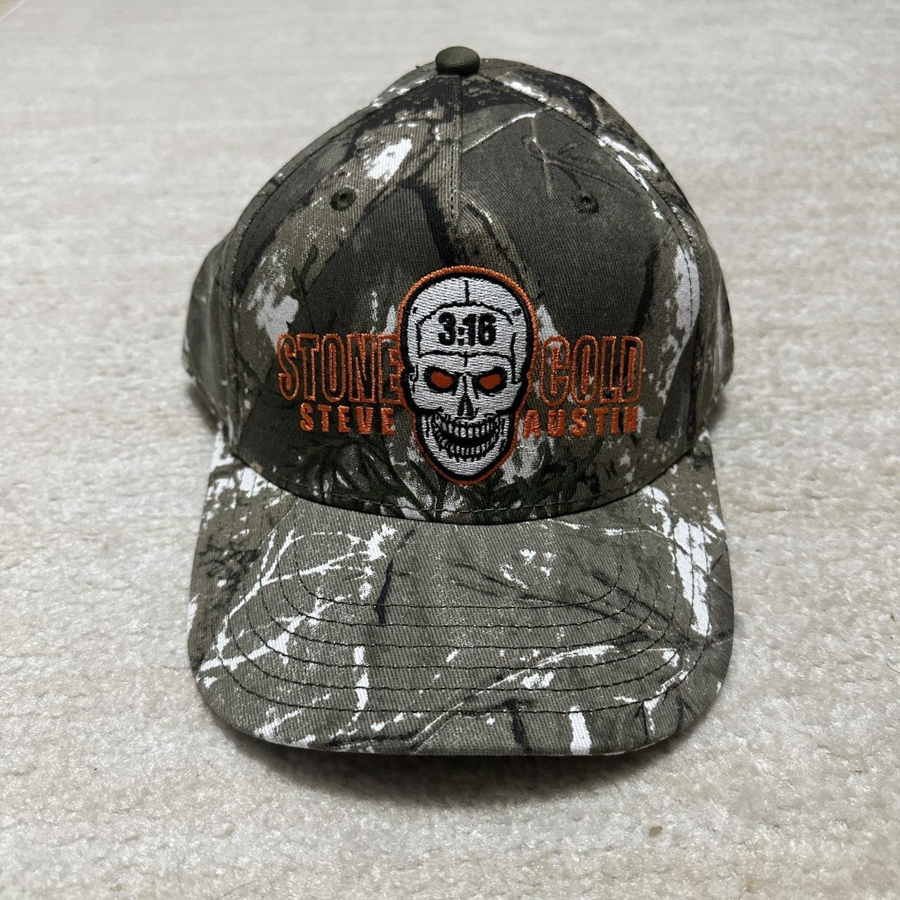 Stone Cold Steve Austin 3:16 Skull Hat WWE... - Depop