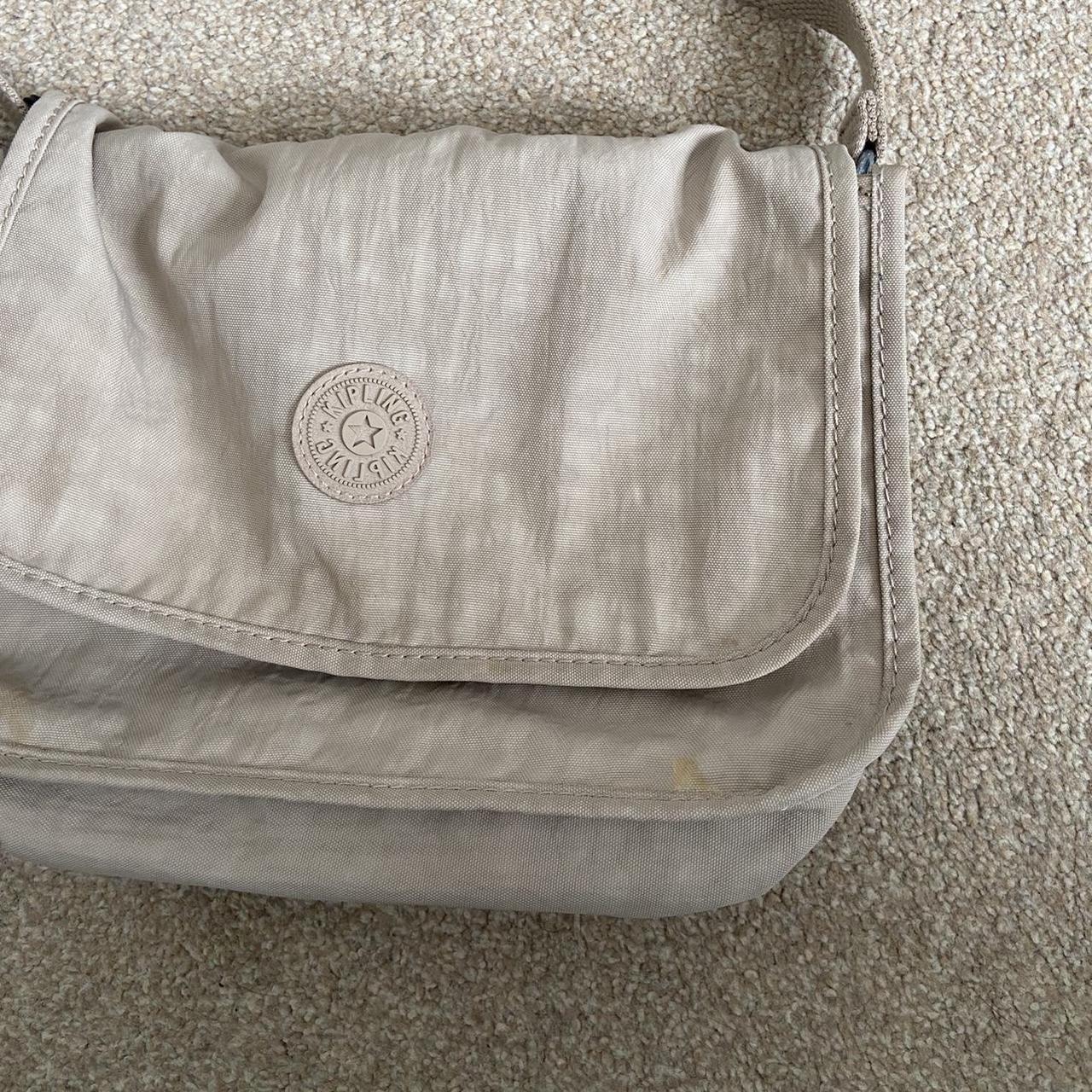 Kipling beige cross body/ shoulder bag Has a small... - Depop