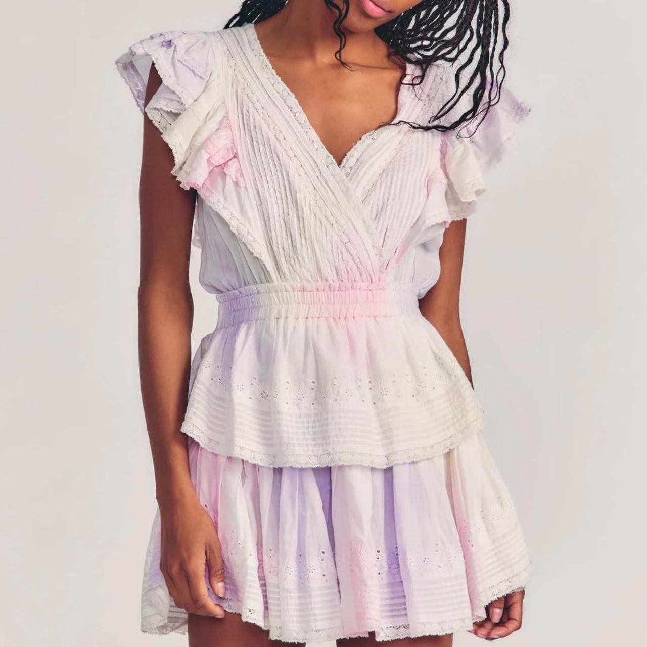 Love Shack Fancy Mini Dress - gwen mini dress🩷 -... - Depop