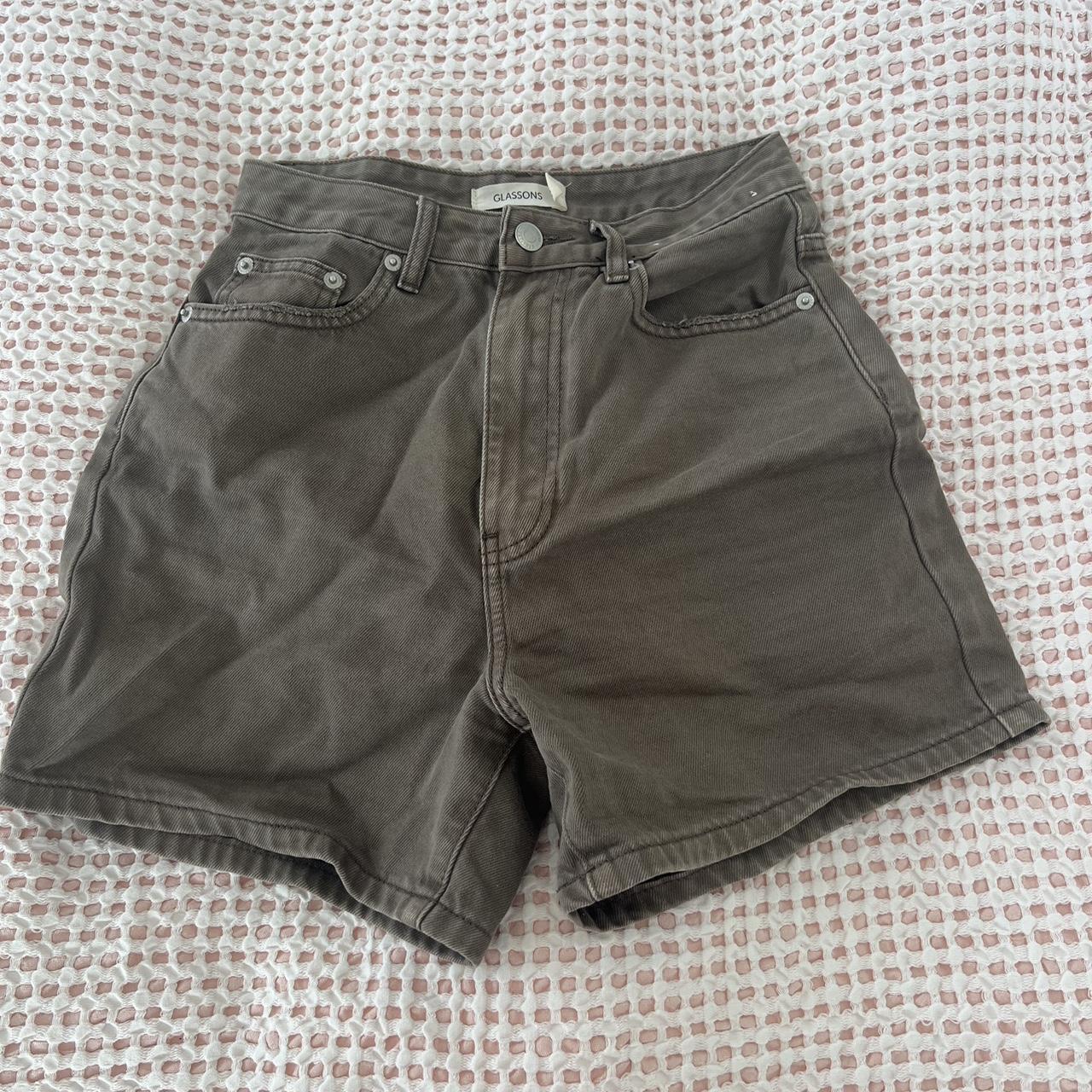 Denim shorts. Super cute high rise shorts. Just... | Depop